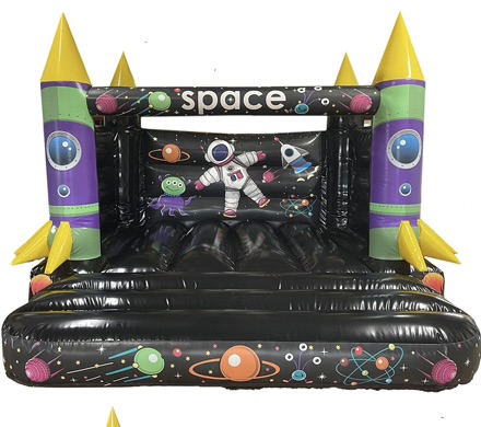 Space Themed Bouncy Castle - Hire in London | happy days bouncy castles