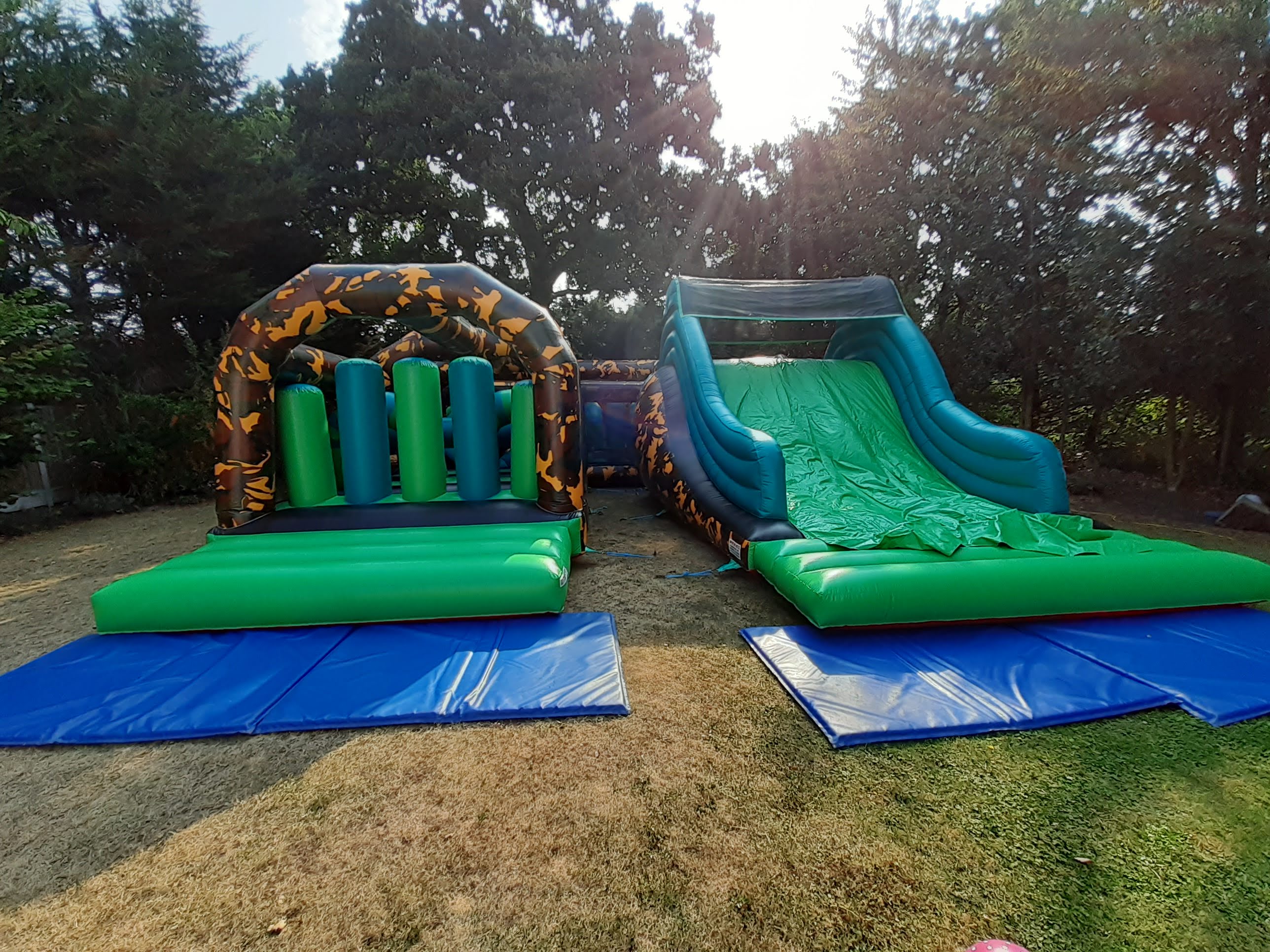 Premium Inflatable Army Assault Course for Hire