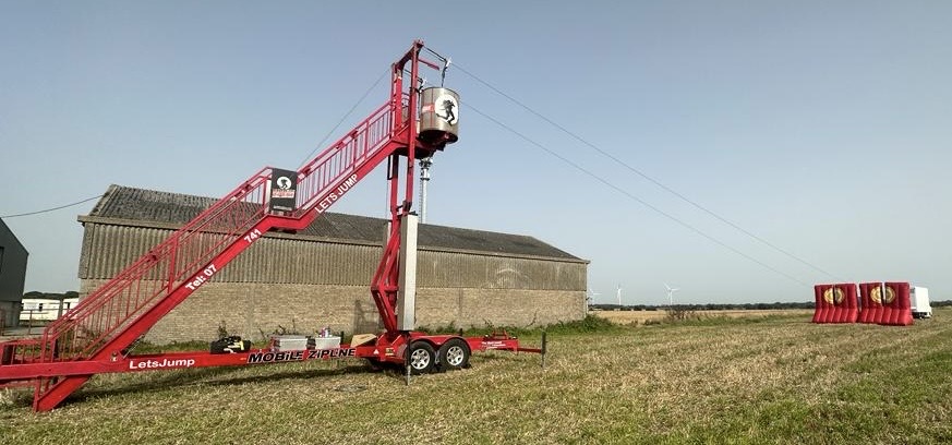 Mobile Zip Line - Best Bouncy castle & Fairground ride hire, corporate ...