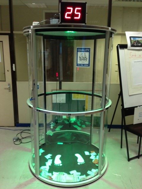 Cash Grabber Game Hire, Cash Cube Hire London, Essex, UK