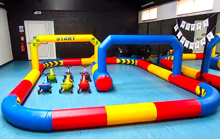 Low height Bouncy Castles for indoor party bookings