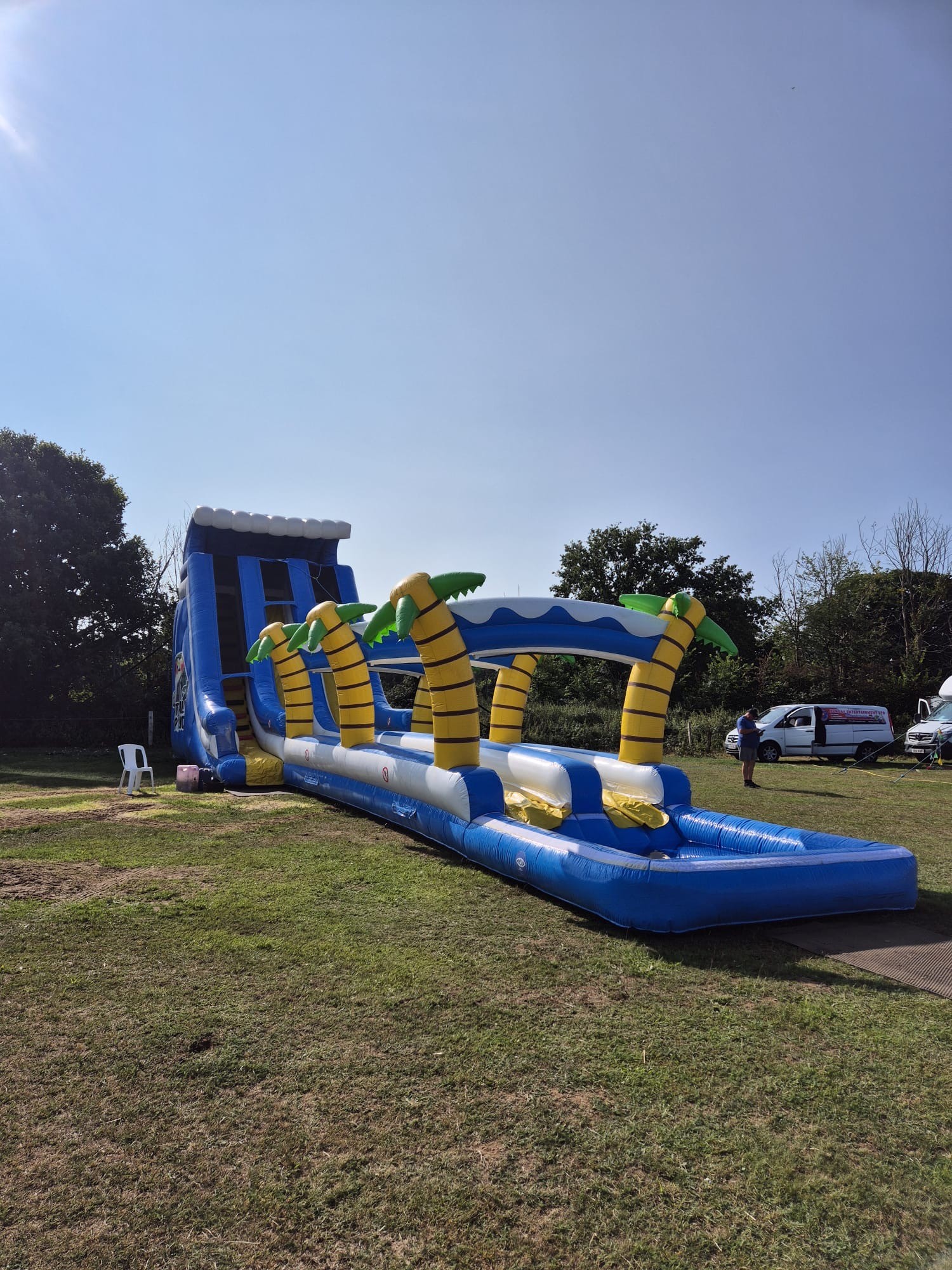 Waterfall Drop Water Slide Hire UK