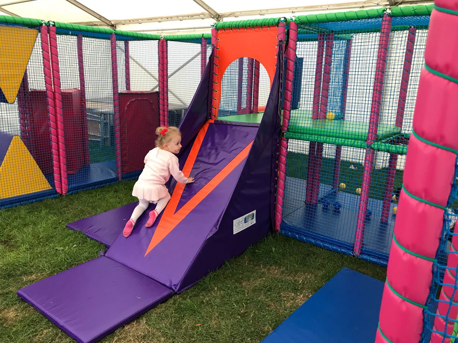 Peach Soft Play Climbing Frame Hire | Activity Games | London