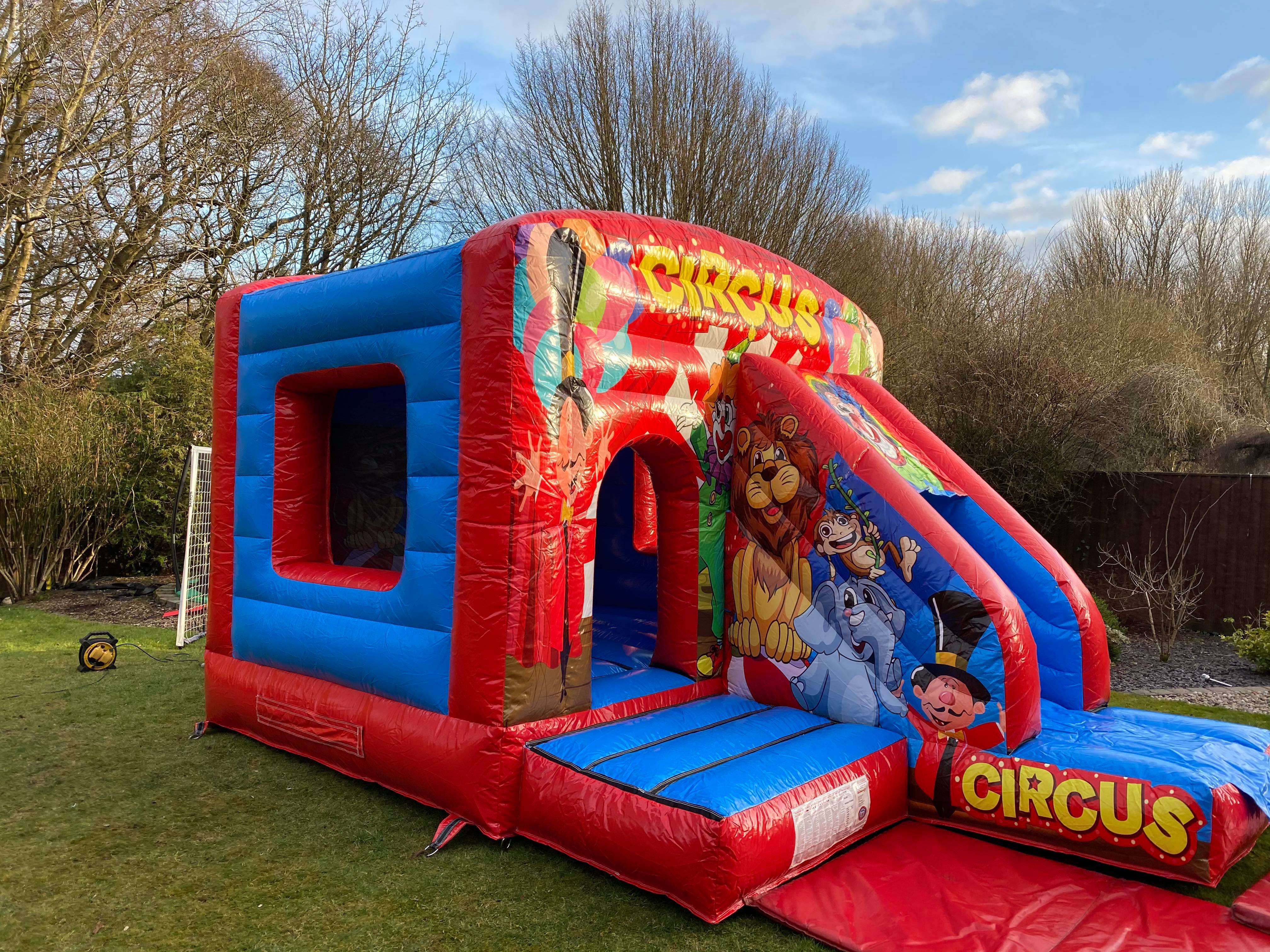 Bouncy Castle Slide (Circus Themed) - Hire in Edinburgh, East Lothian ...