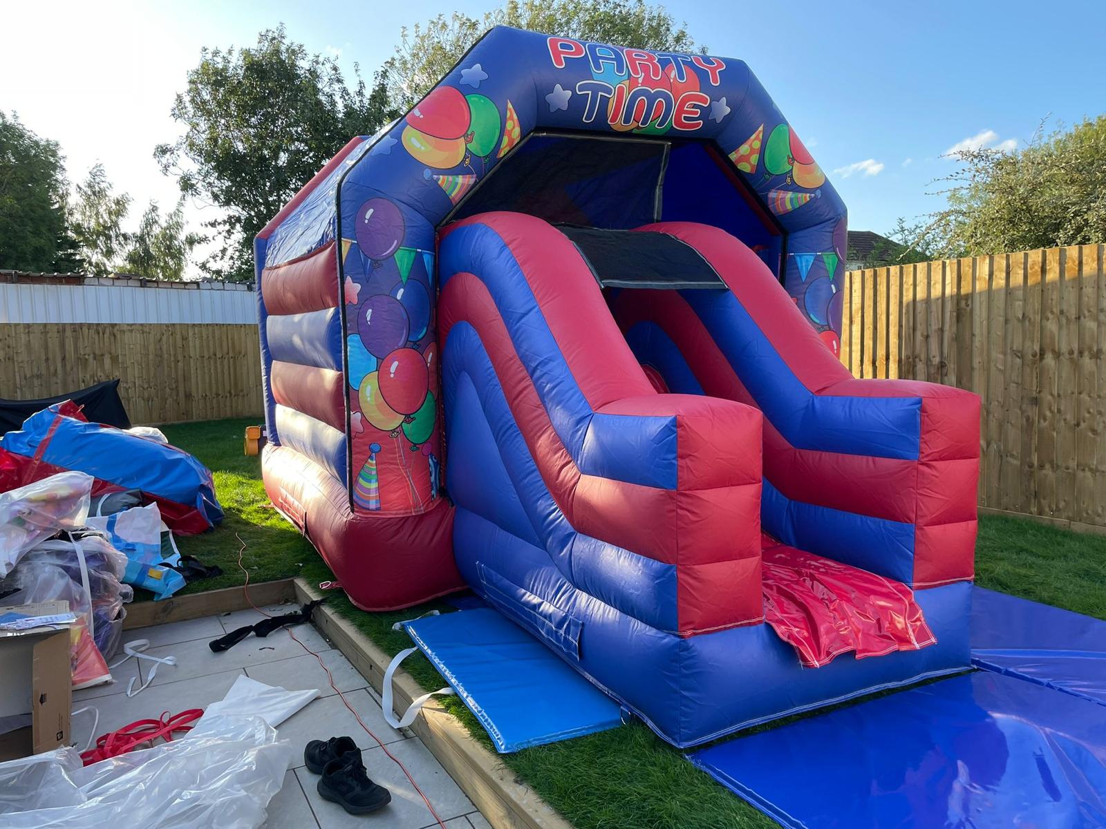 Nicebounce Party Time Bounce & Slide 12ft x 18ft