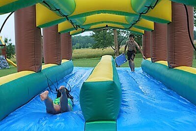 Slip and Slide into Summer with our 40ft Tropical Inflatable