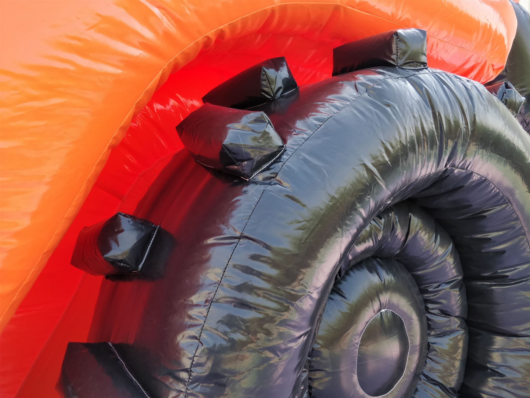 BBOL-145 - 29x12x15ft - 3D JCB Digger - (Orange) - Bouncy Castle ...