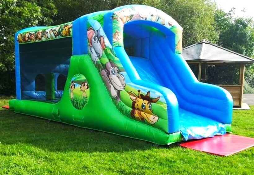 28ft Jungle Fun Run | Obstacle Courses Hire Worcester