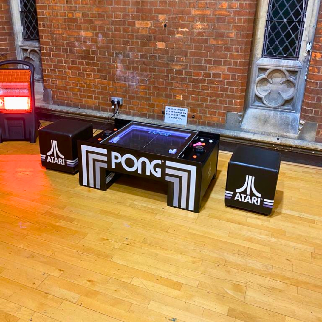3D Atari Pong Table Hire - Inflatable, Bouncy Castle, Entertainment ...
