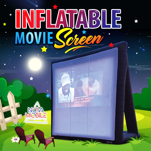 Inflatable Movie Screen - Birthday Party Rental Service in Gainesville ...