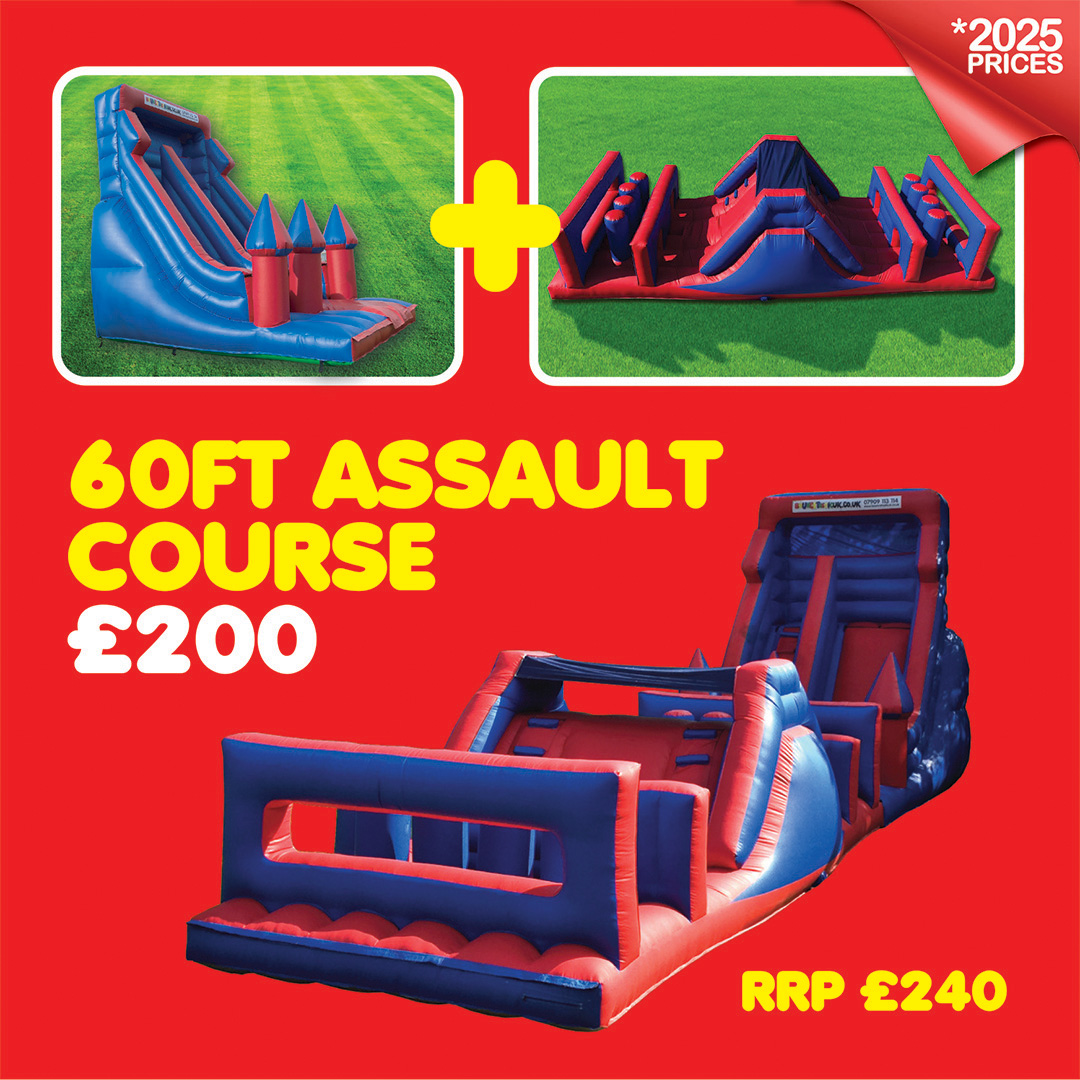 Assault Course Hire | Inflatable Obstacle Courses | Liverpool