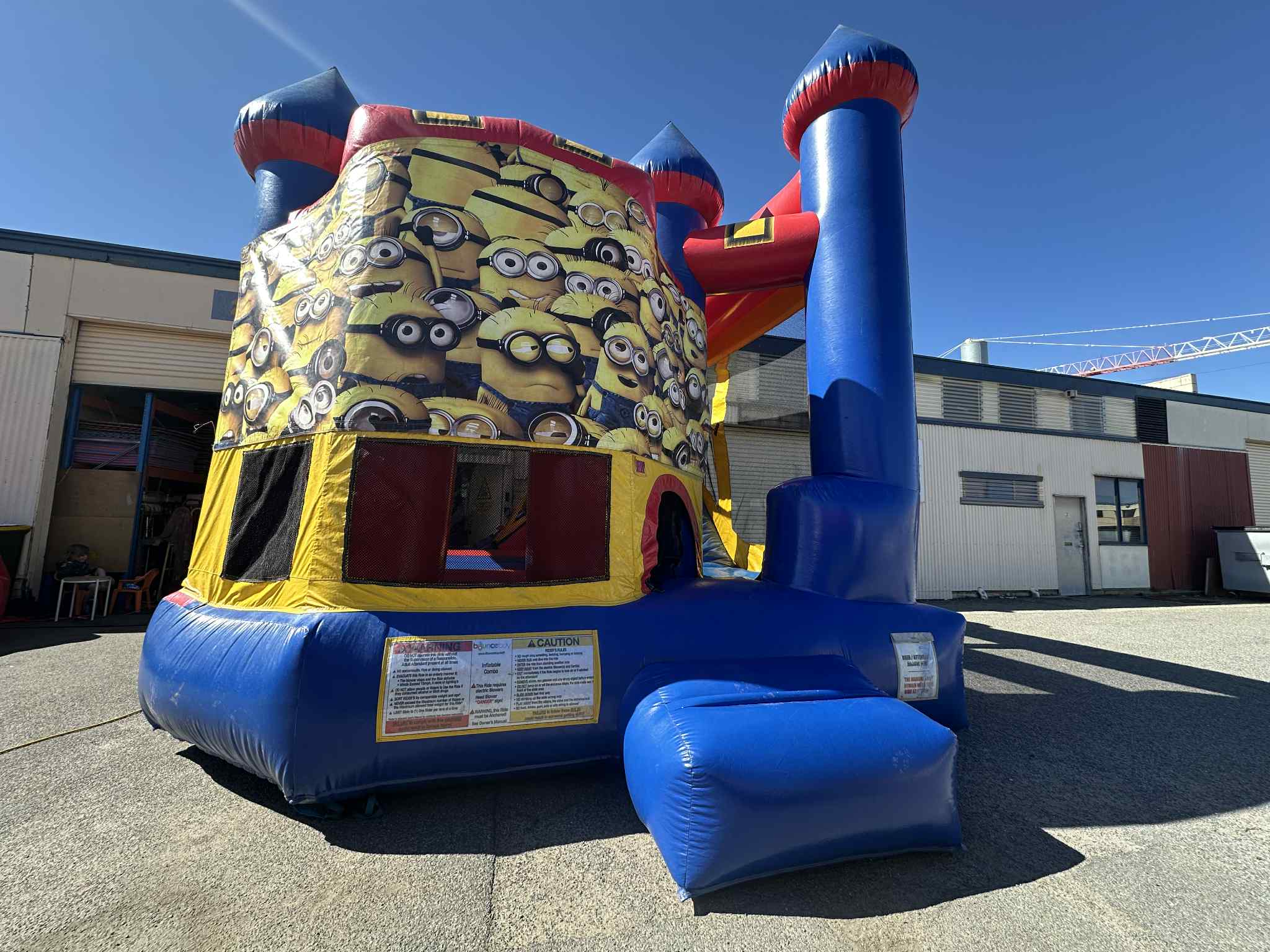 Minions 4in1 Jumping Castle Hire – Castle Capers Adelaide Hills
