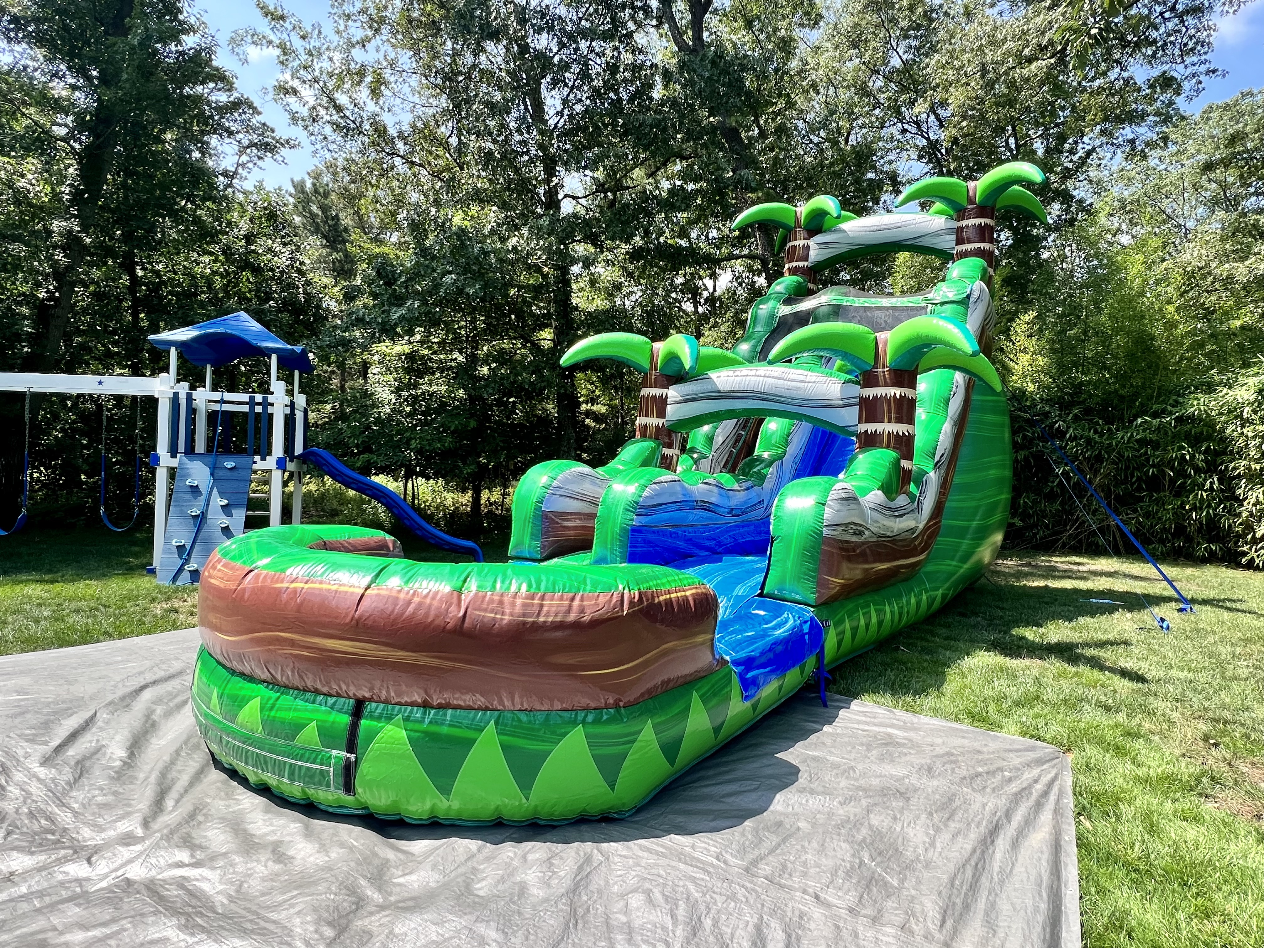 18' Rainforest Water Slide - Bounce Houses, Water Slides And Tent ...