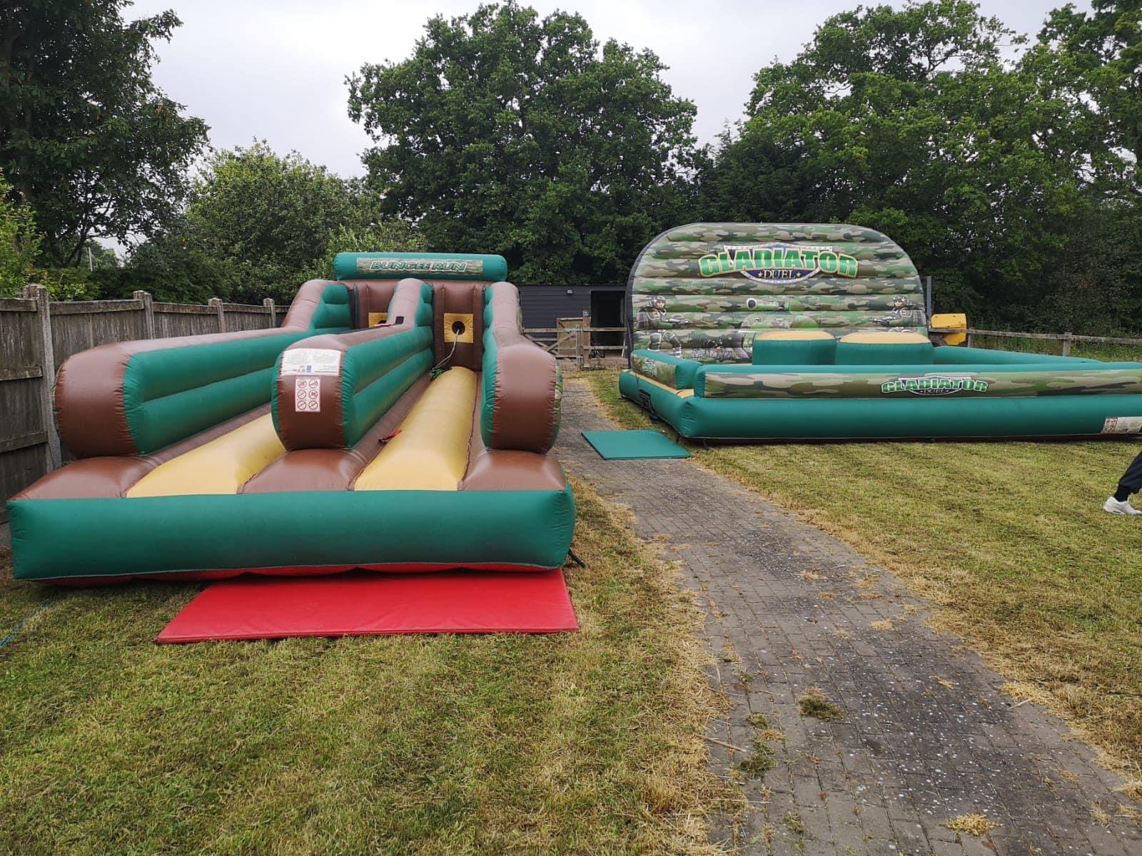 Army gladiator duel/Sticks - Bouncy Castles in West Midlands, Cannock ...