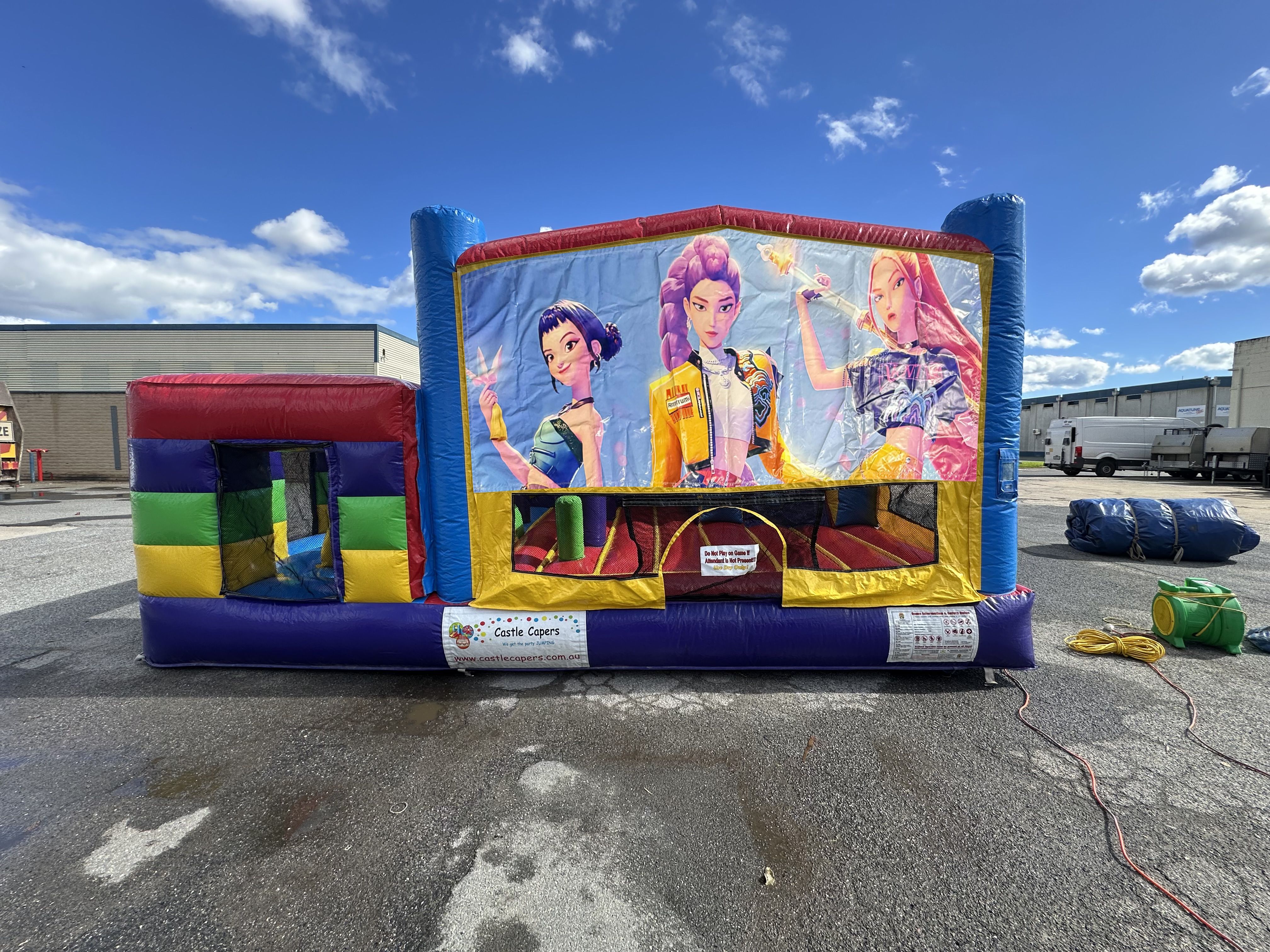 Jumping Castle Hire Adelaide | Kids 12 & Under | Castle Capers