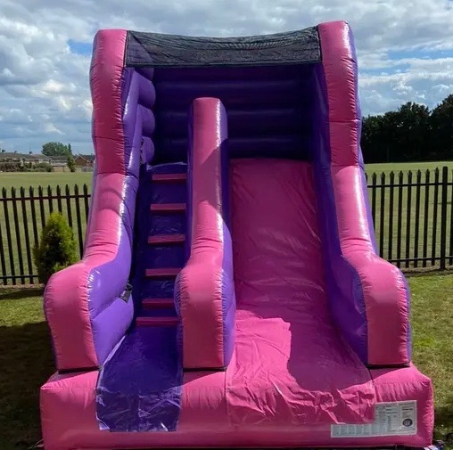 Pink & Purple Slide Hire - Bexleyheath, Welling, Swanley, Dartford