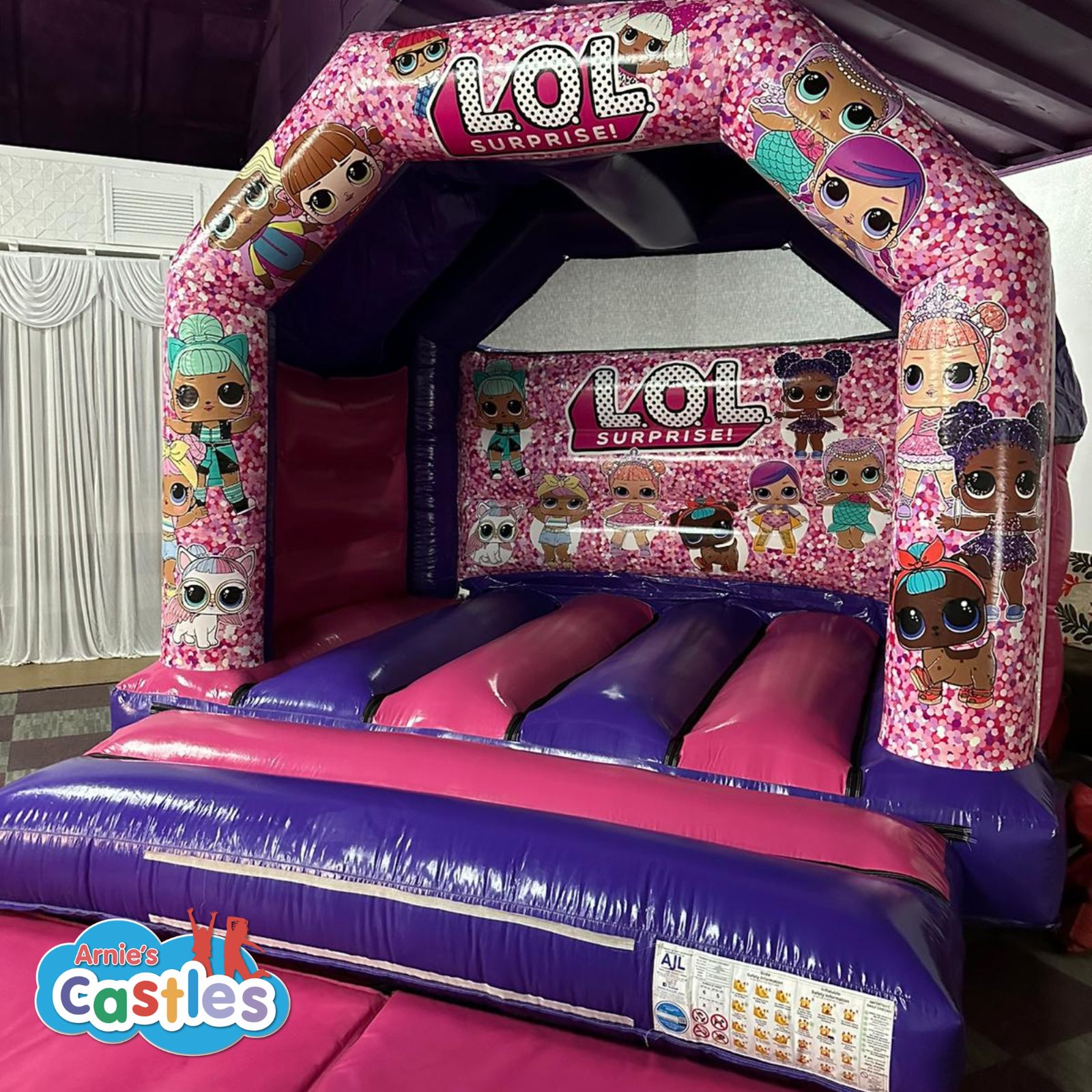 LOL Doll Bouncy Castle Hire | Arnie's Castles Stoke-on-Trent