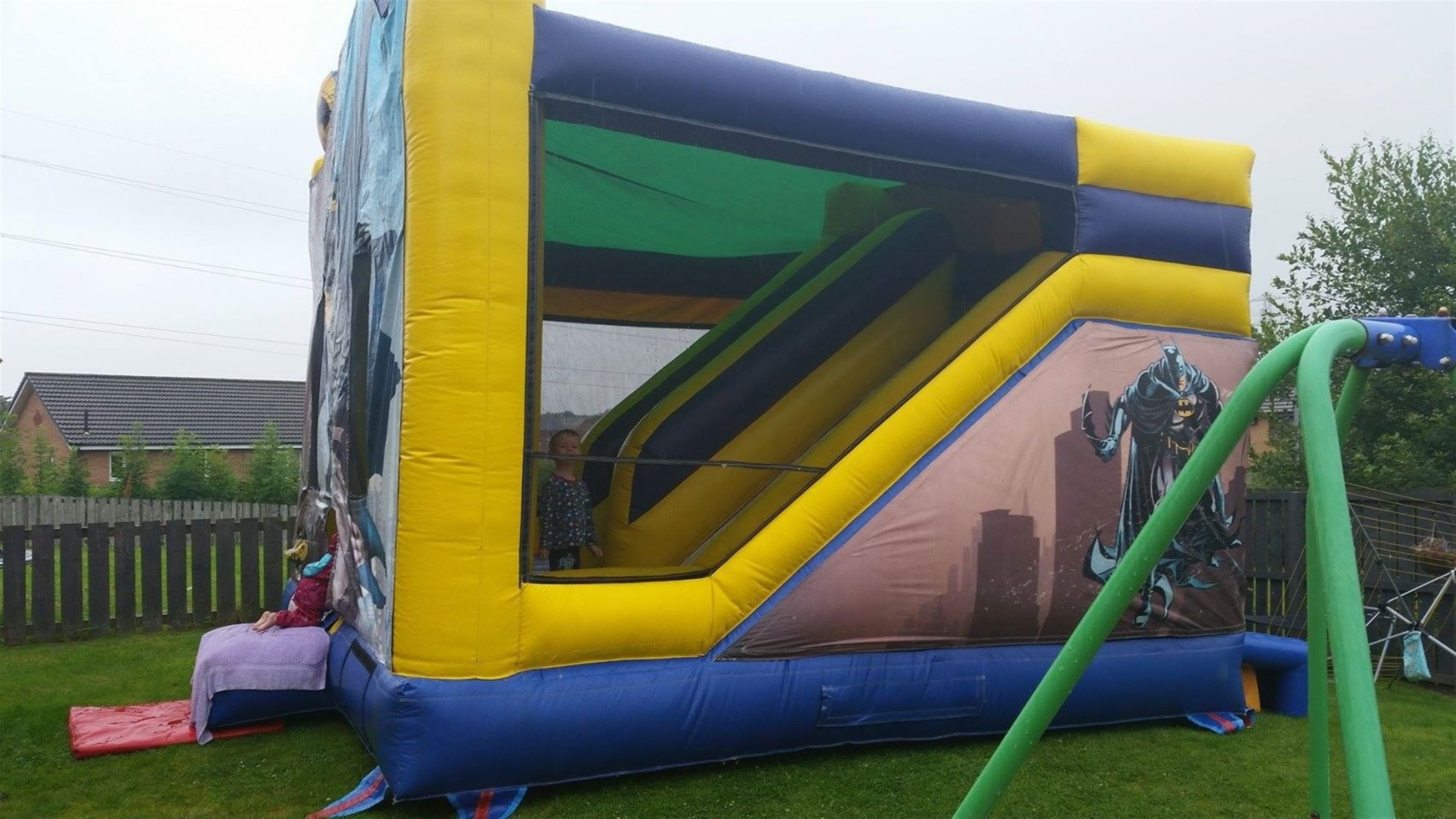 Batman Bounce and Slide - Bouncy Castle Hire in Glasgow and Lanarkshire ...