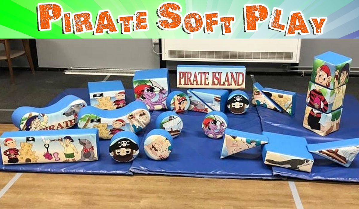 Pirate Soft Play & Ball Pool Package - Inflatable, Bouncy Castle ...