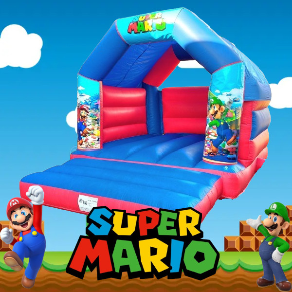 Super Mario Bouncy Castle | Leamington, Warwick, Stratford & Rugby