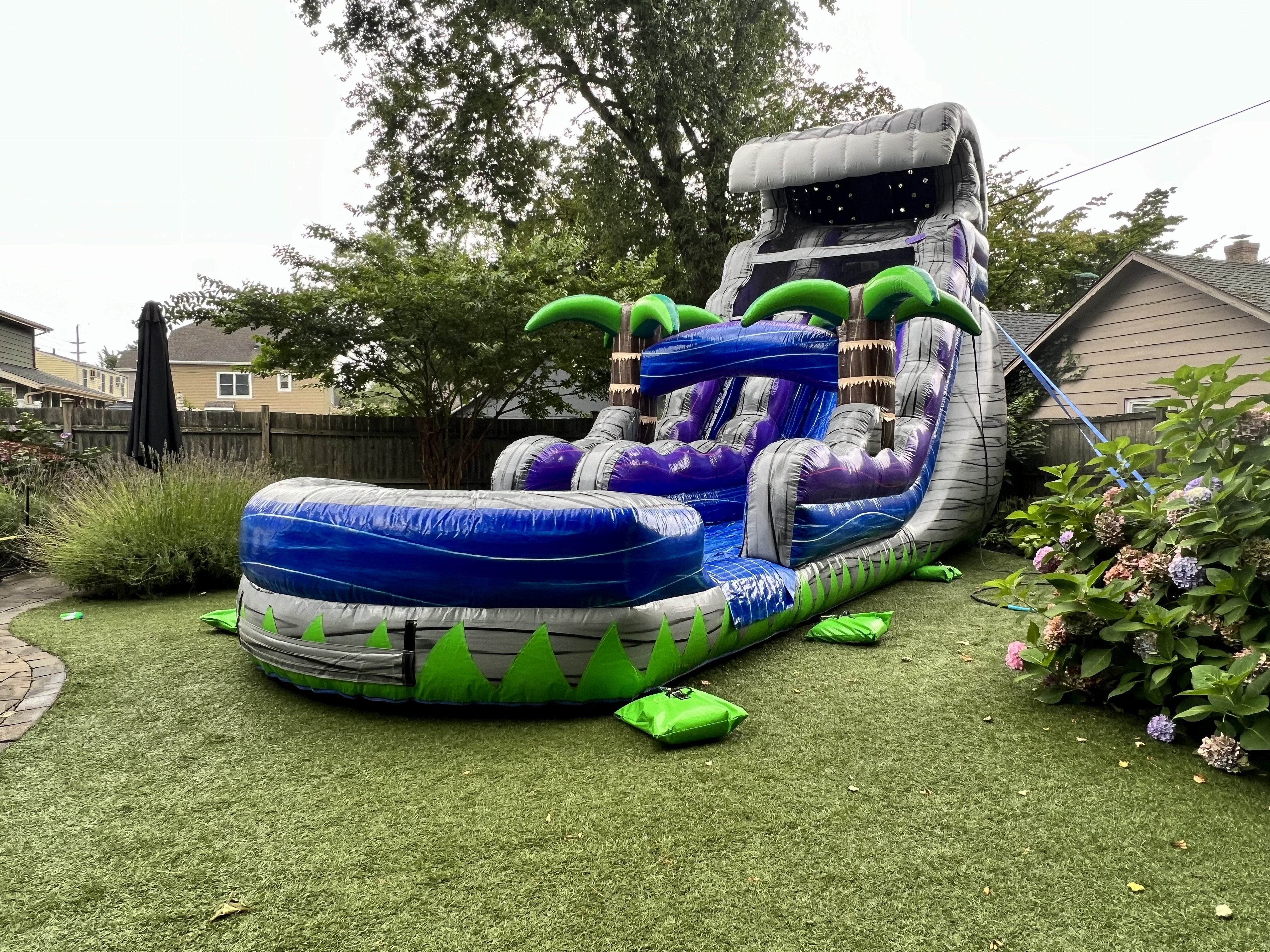 18' Boulder Water Slide - Bounce Houses, Water Slides And Tent Rentals ...