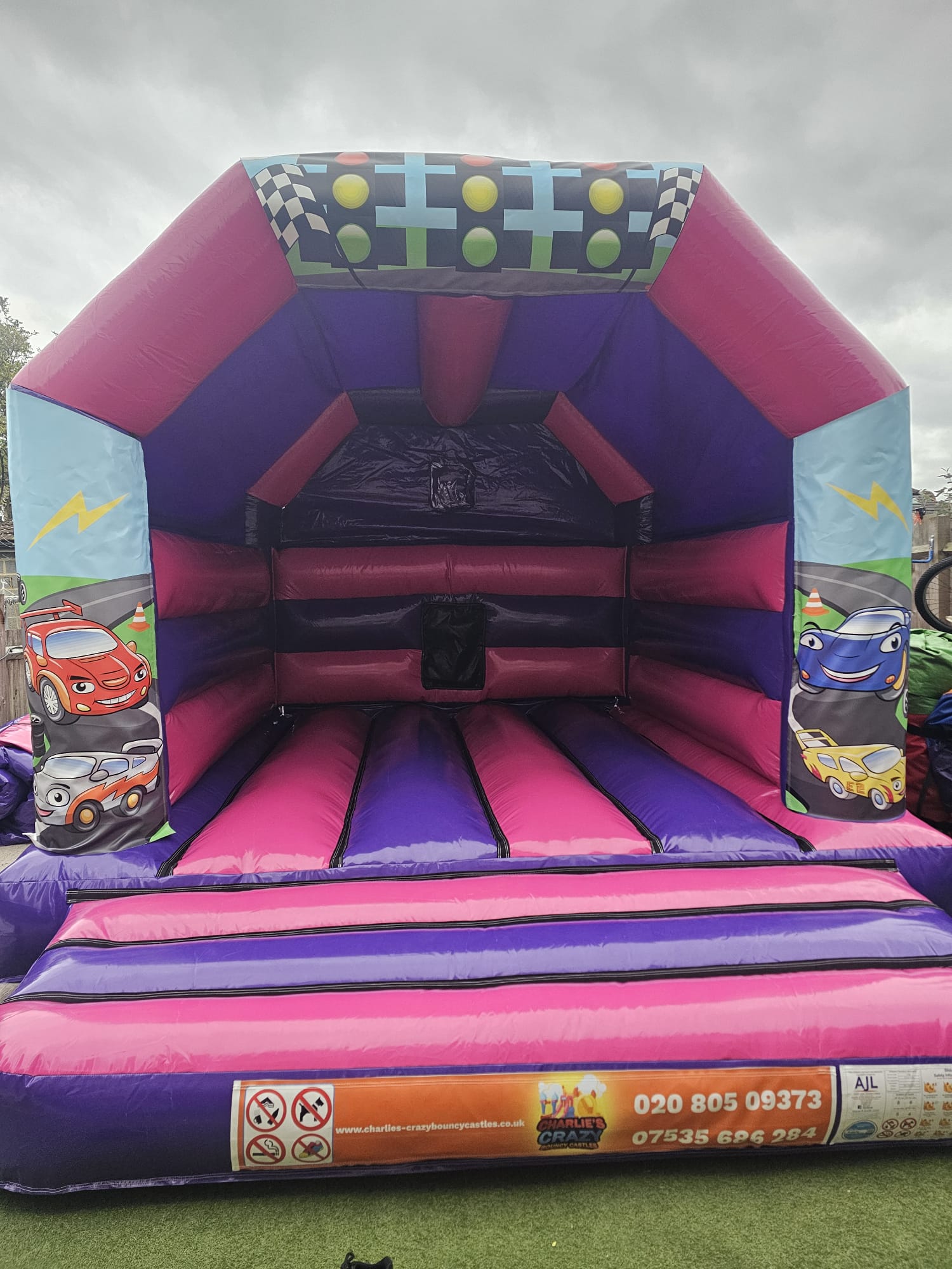 Pink / Purple Emergency Services - Inflatables Hire in London ...