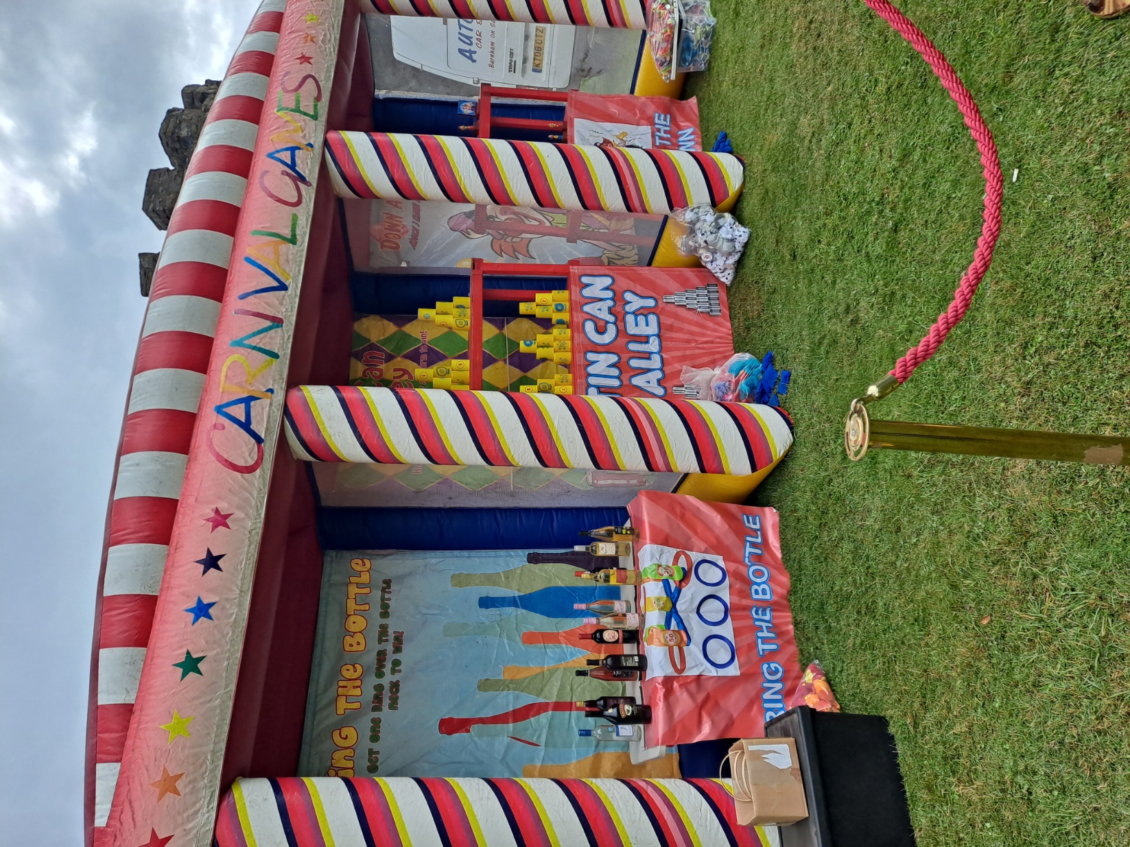 3 in 1 carnival/funfair games inflatable stall - Bouncy Castle Hire in ...