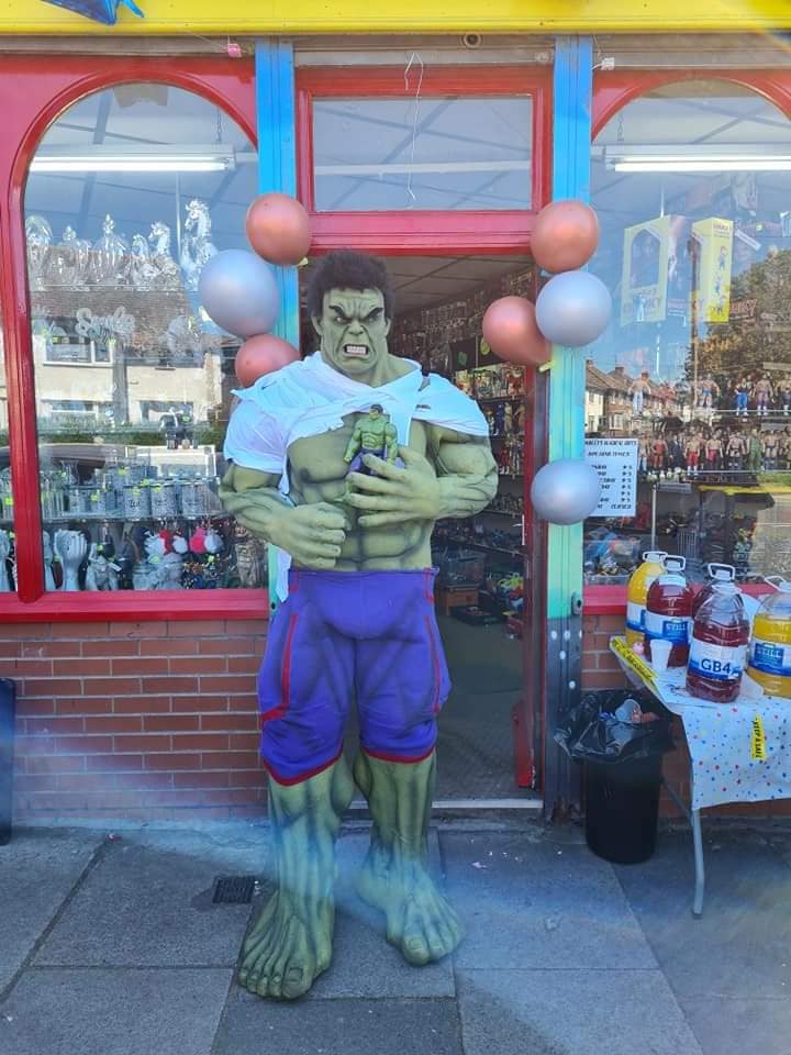 Incredible Hulk - Best Hire service in Wirral | Package Hire Events Wirral