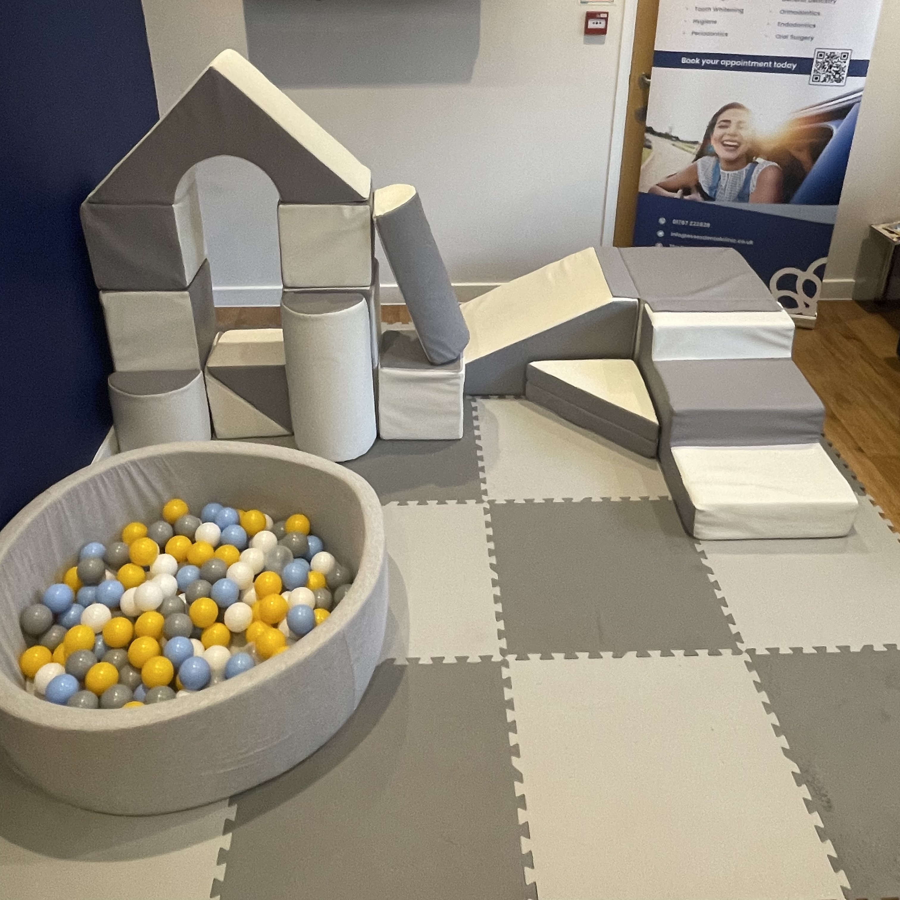 INDOOR- Grey & White Soft Play Indoor only - Hire in Colchester ...