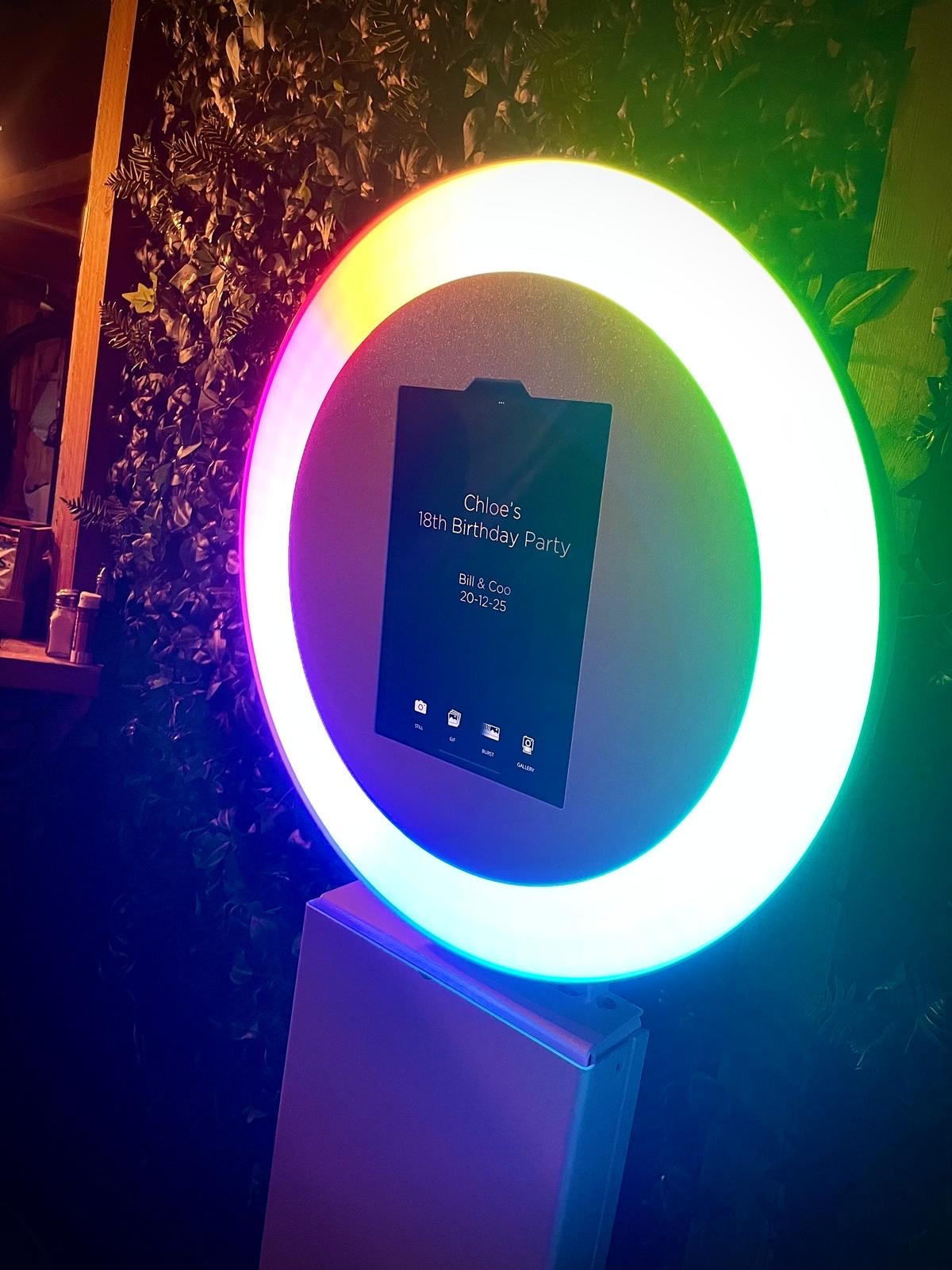 Digital Selfie Pod - Hire in Chorley | S.J. Enterprises Chorley limited