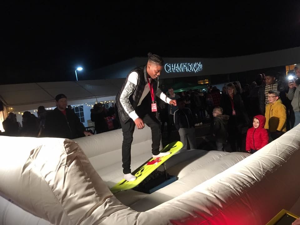 Snowboard simulator hire