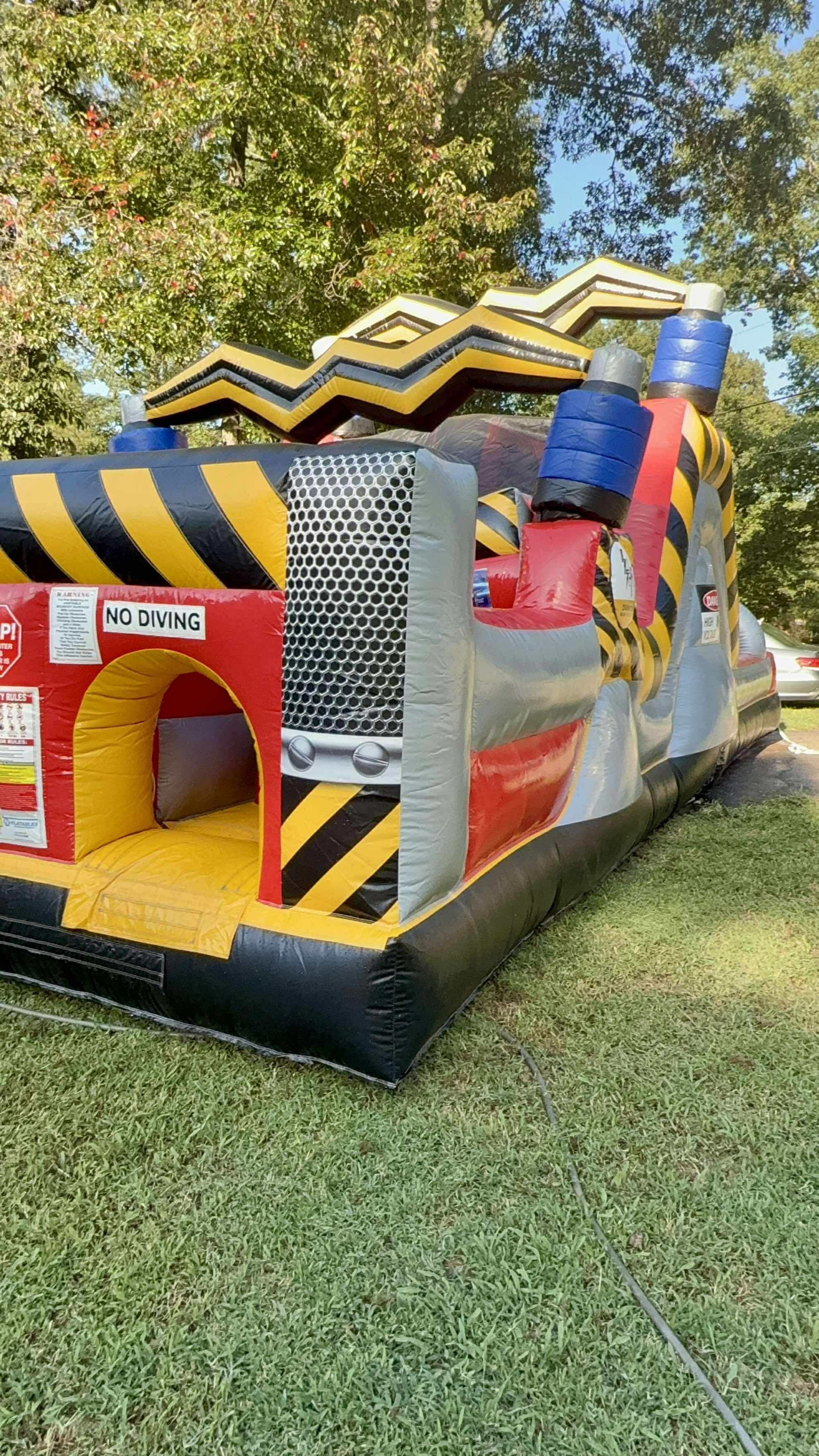 30ft High Voltage Obstacle Course - Bounce House Rentals in Danville ...
