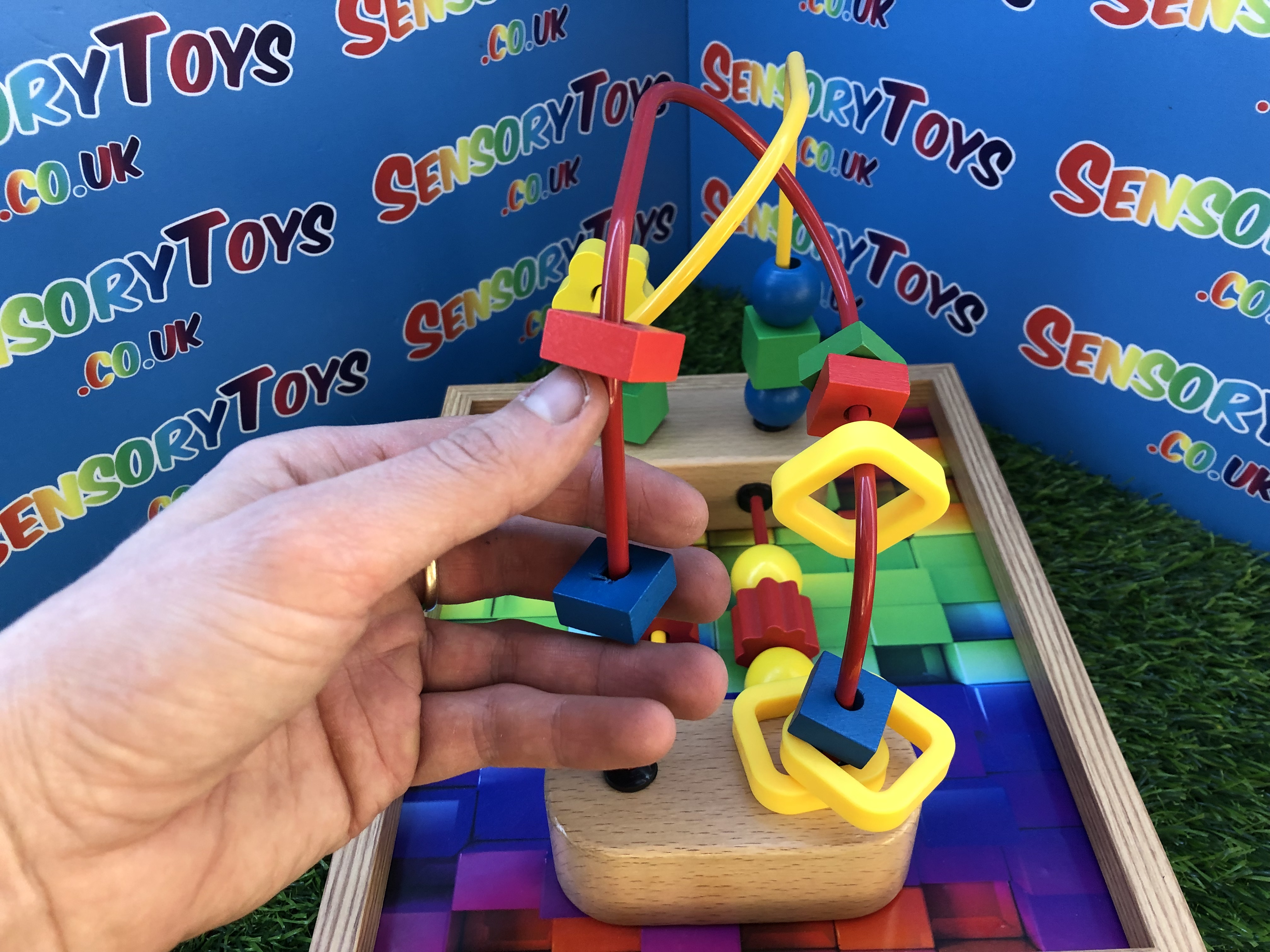 Sensory Activity Bead Maze Table - Free Sensory Toys | Online Toy Shop ...