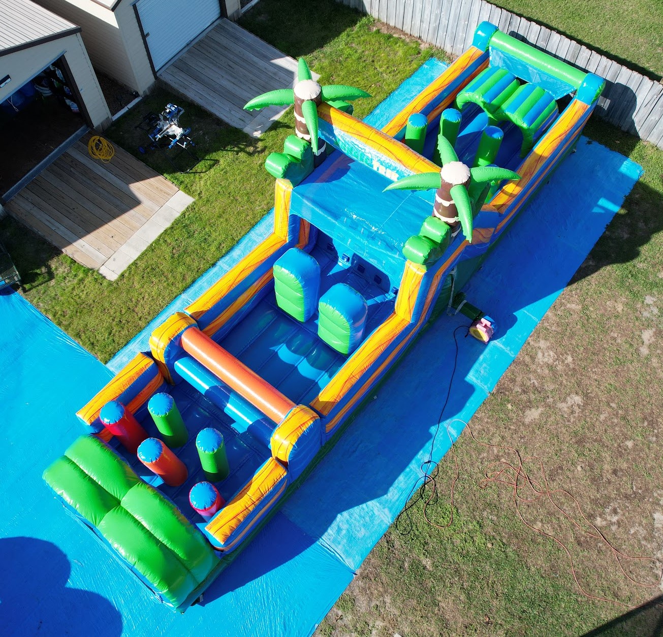40' Jungle Trek Obstacle Course - Party and Inflatable Rentals in ...