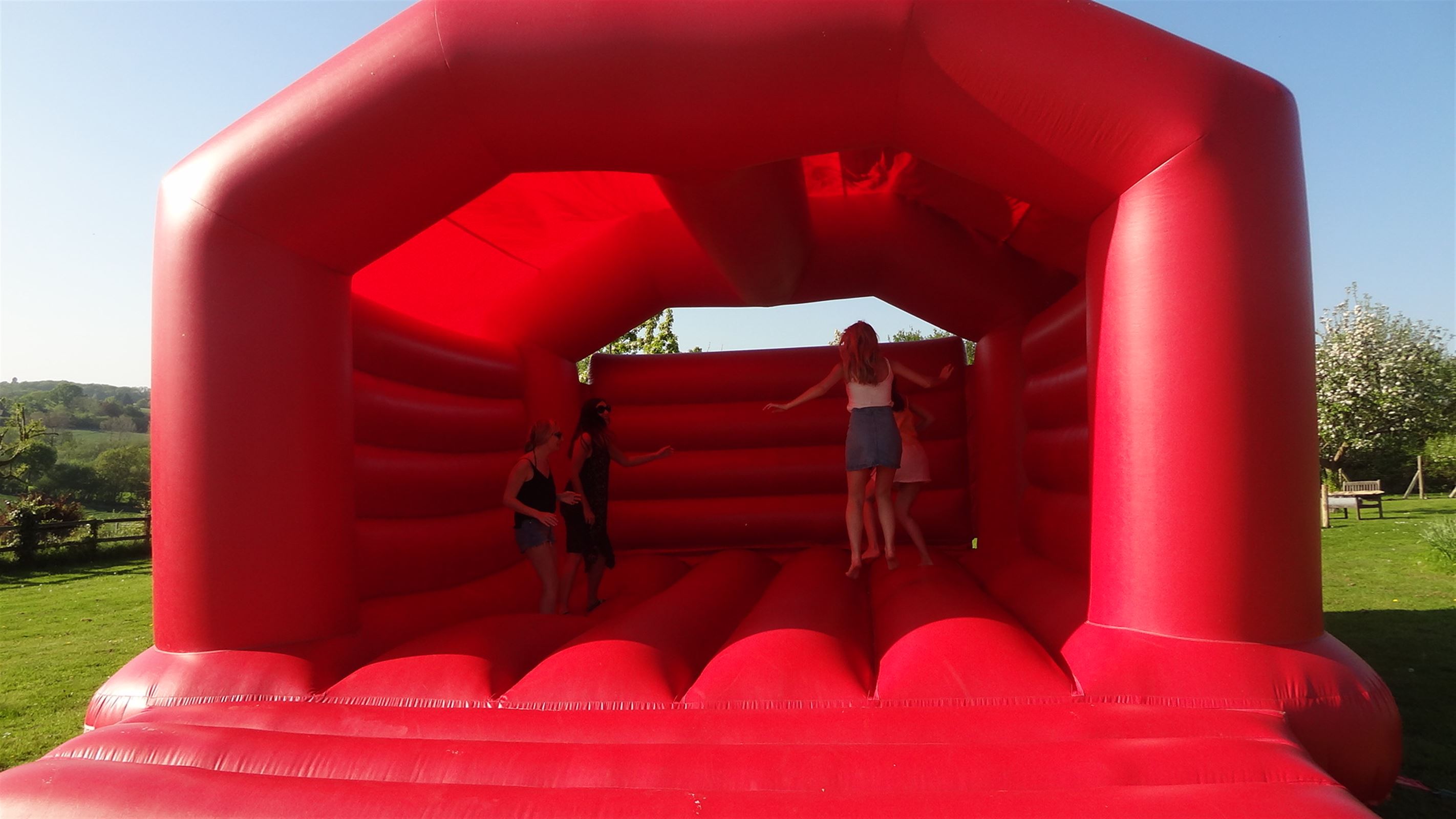 Big Red - Bouncy Castle Hire in Kent, Surrey, South London.