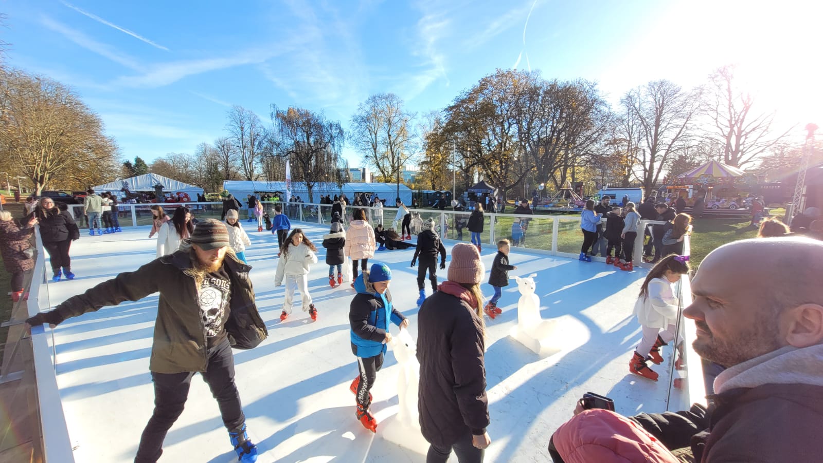 Synthetic Ice Rink Hire - Hire in UK | Simply The Best Events