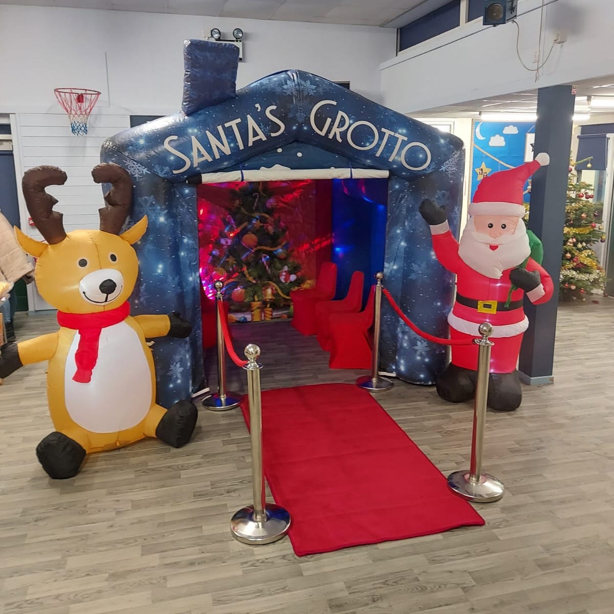 Santas Grotto 9ft x 9ft - Bouncy Castle Hire in Nottinghamshire/Derby ...