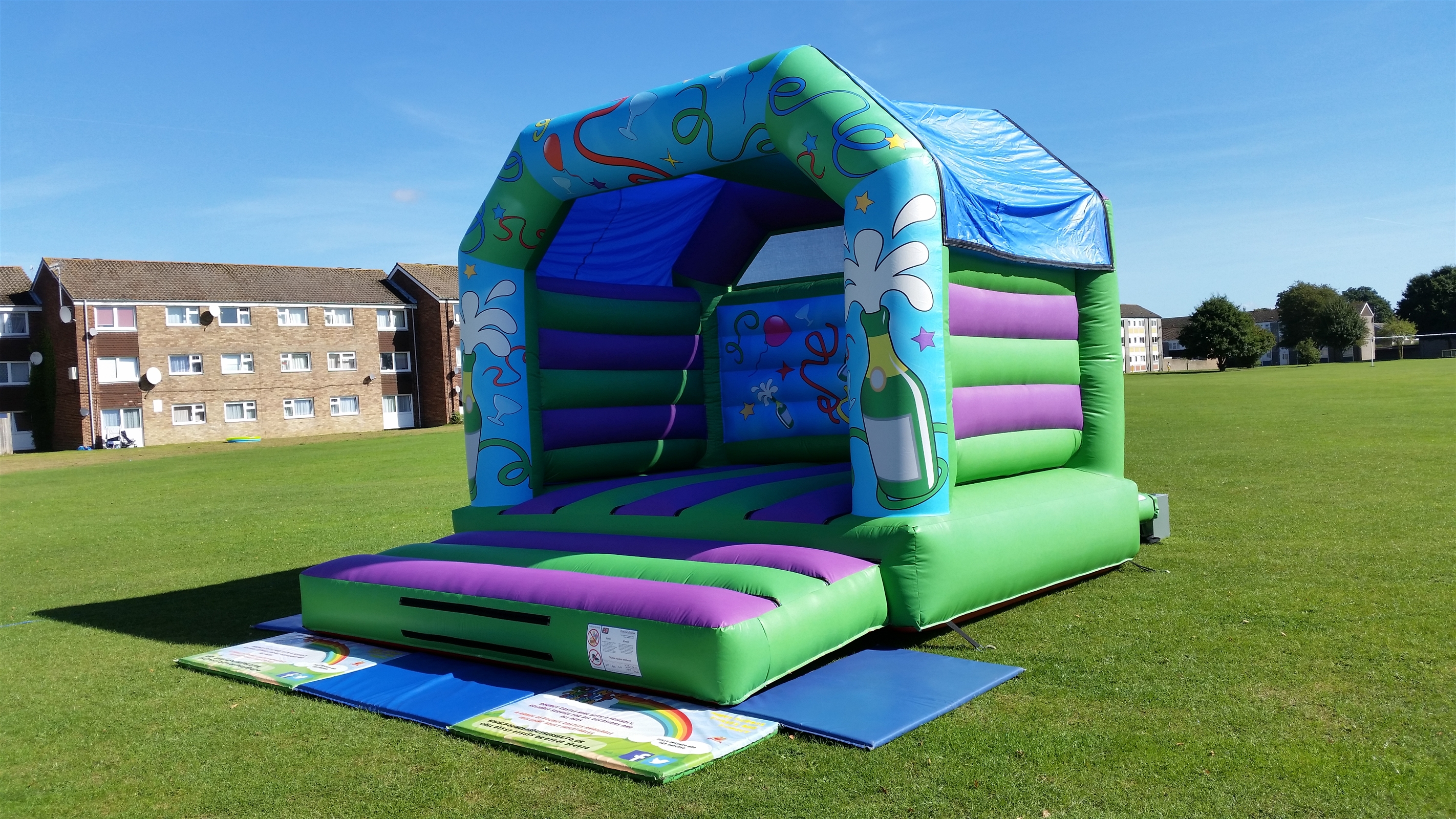Celebration Adults Bouncy Castle - Bouncy Castle Hire & Soft Play Hire ...