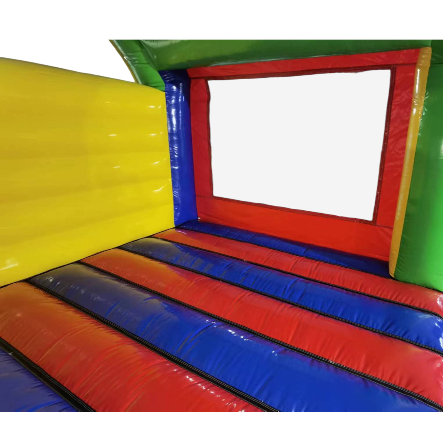 BBOL-271 - 14x16x12.5ft - Curved arch Bouncer - (Red, Yellow, Green ...