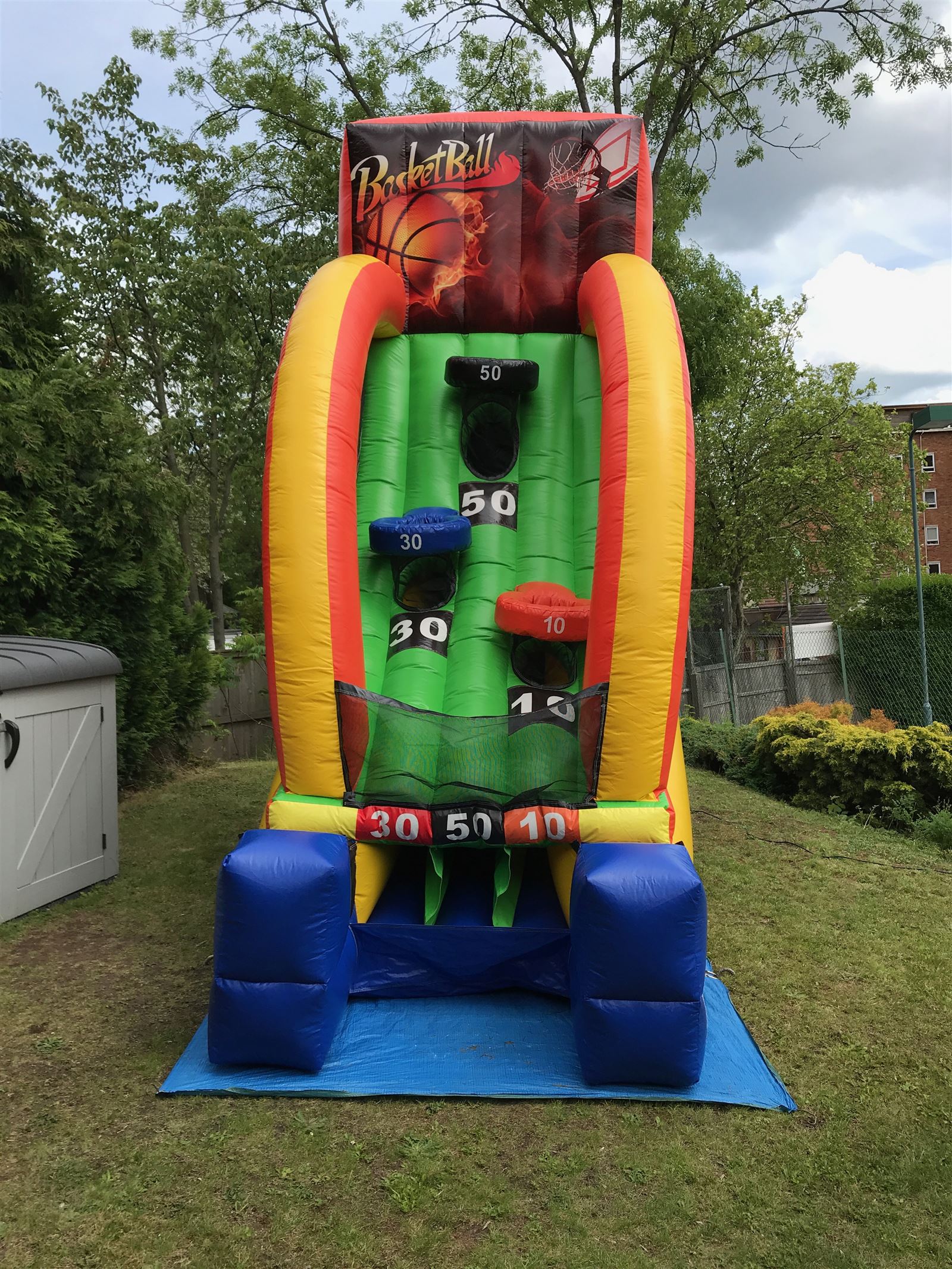 Inflatable Basketball Shootout - Bouncy Castle Hire in Nottingham