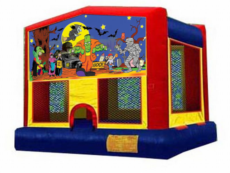 Halloween 2 Module Bounce House - Hire in Pennsylvania | Jets Bounce ...