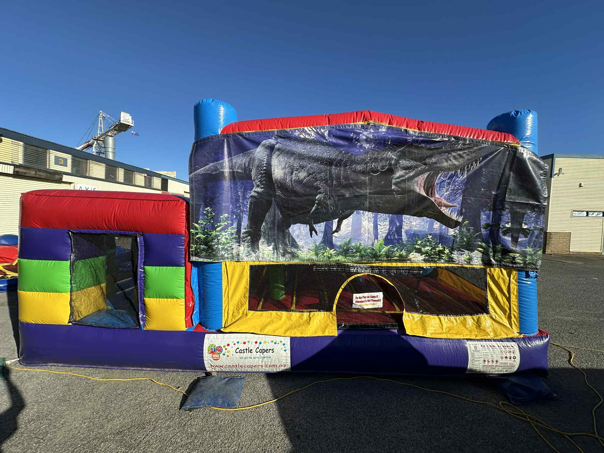 T-Rex Multi Challenge Combo Obstacle Course Hire Adelaide | SA Wide