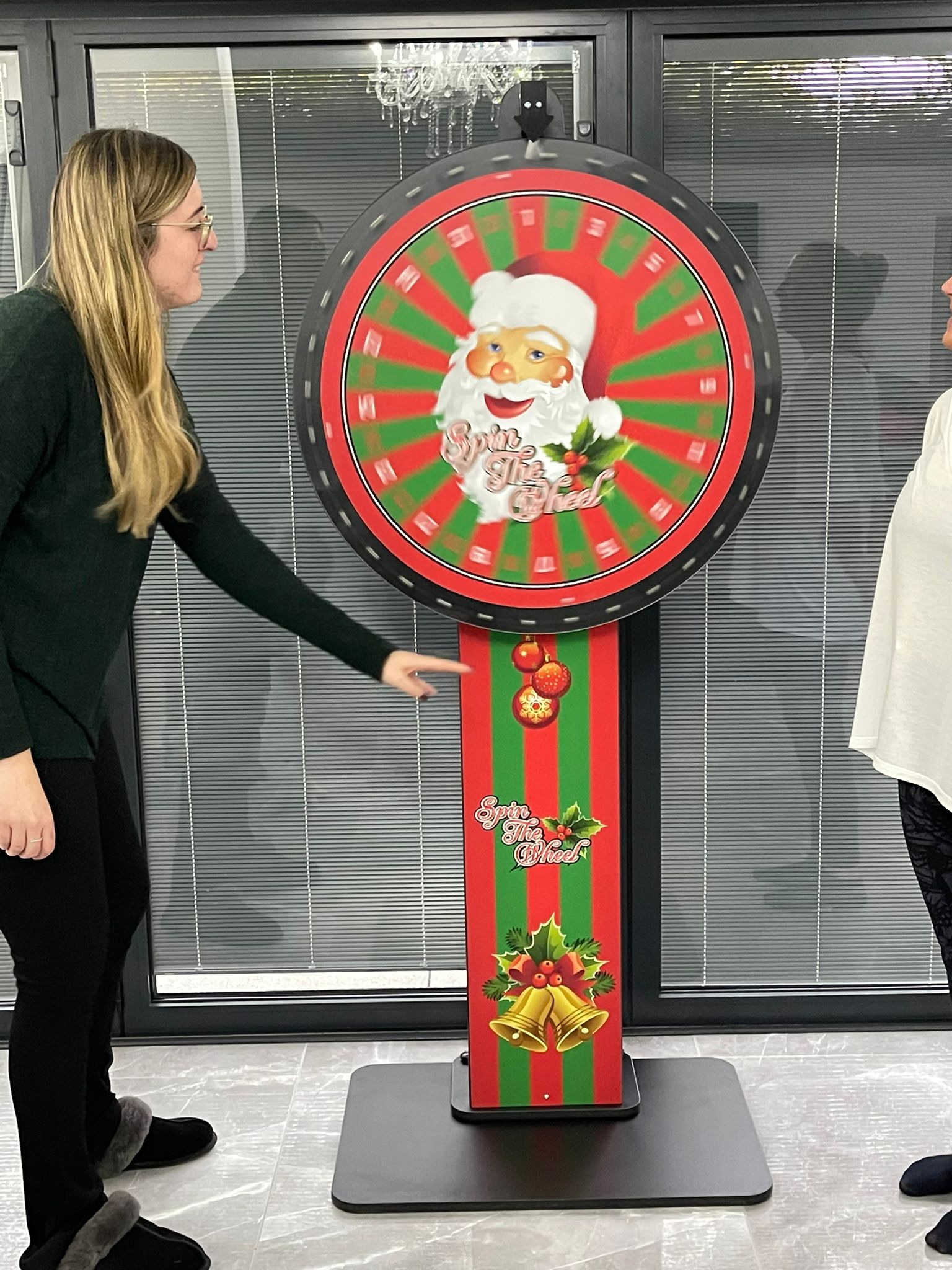 Hire Christmas Wheel Of Fortune, Spin The Prize Wheel Rental