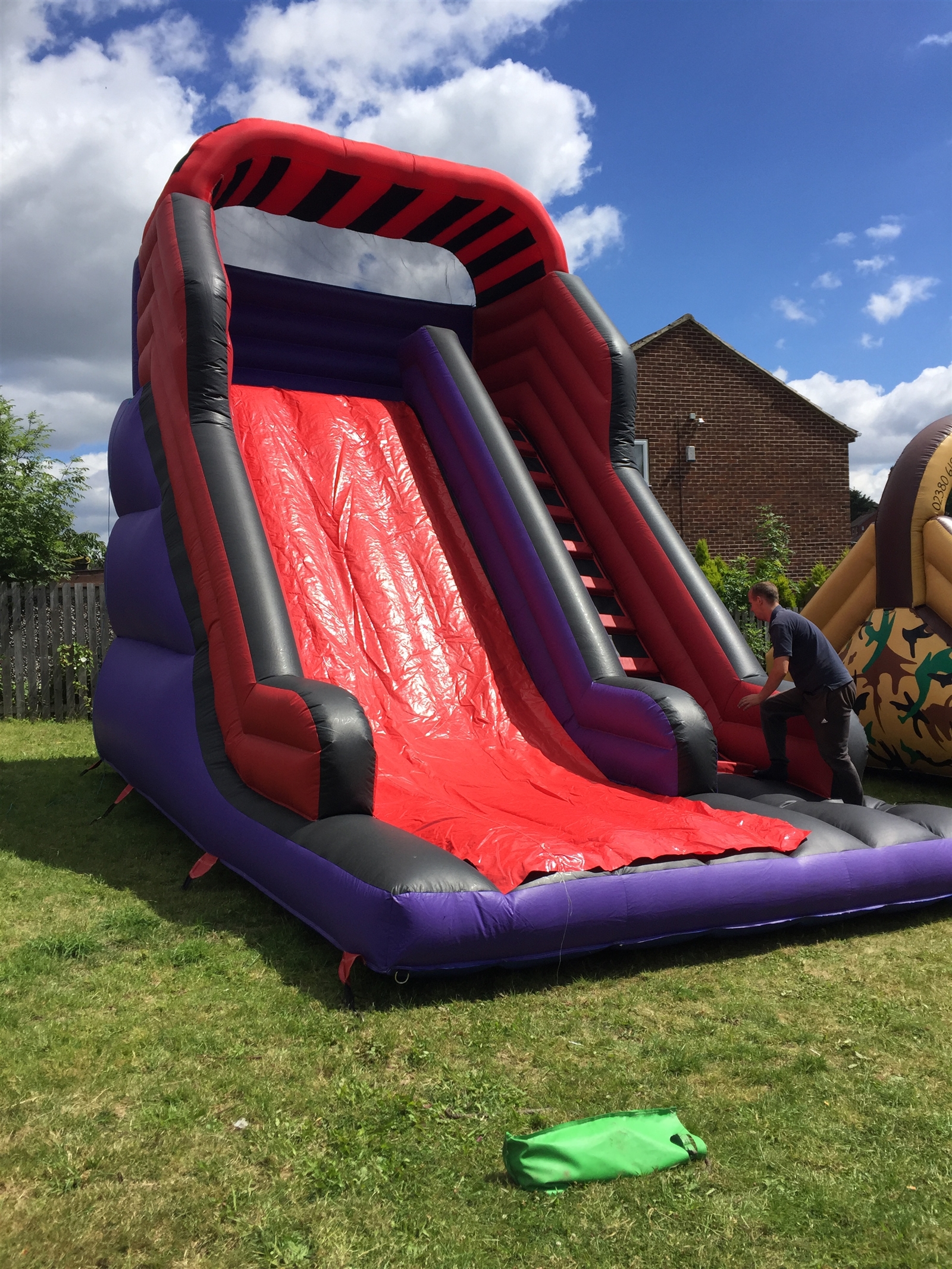 Mighty mega slide *61* - Bouncy Castle Hire in Dewsbury West Yorkshire ...