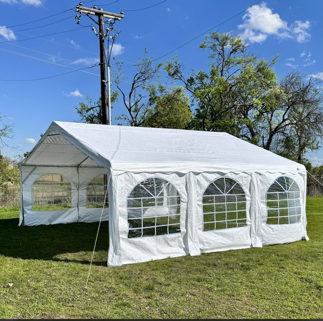 20 x 20 White Tent - Rentals Partys and Events in Los Angeles and ...