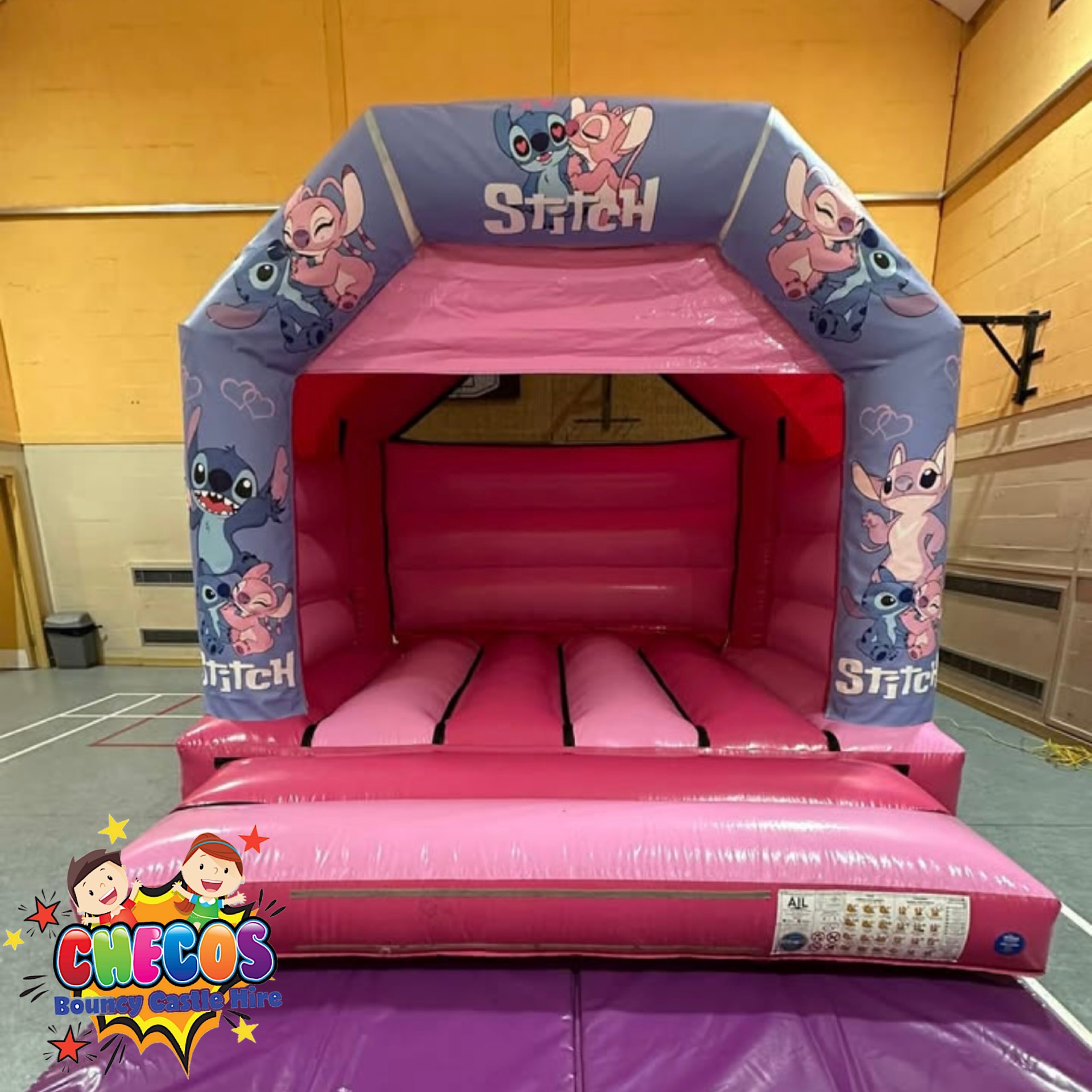 Angel & Stitch Bouncy Castle - Bouncy Castle Hire & Children's ...