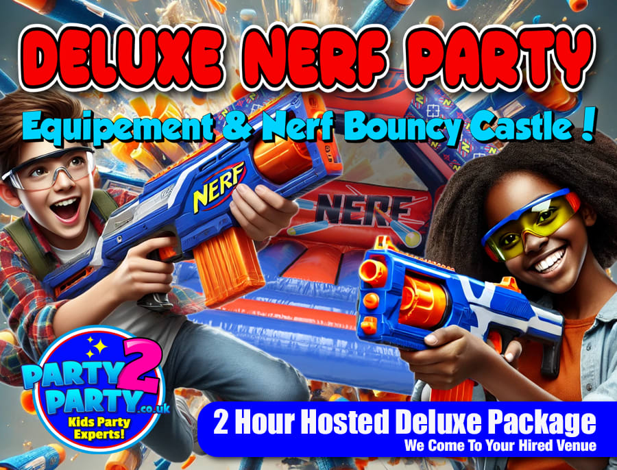Nerf Birthday Party Hire - Fully Hosted Fun Nerf Battle Parties