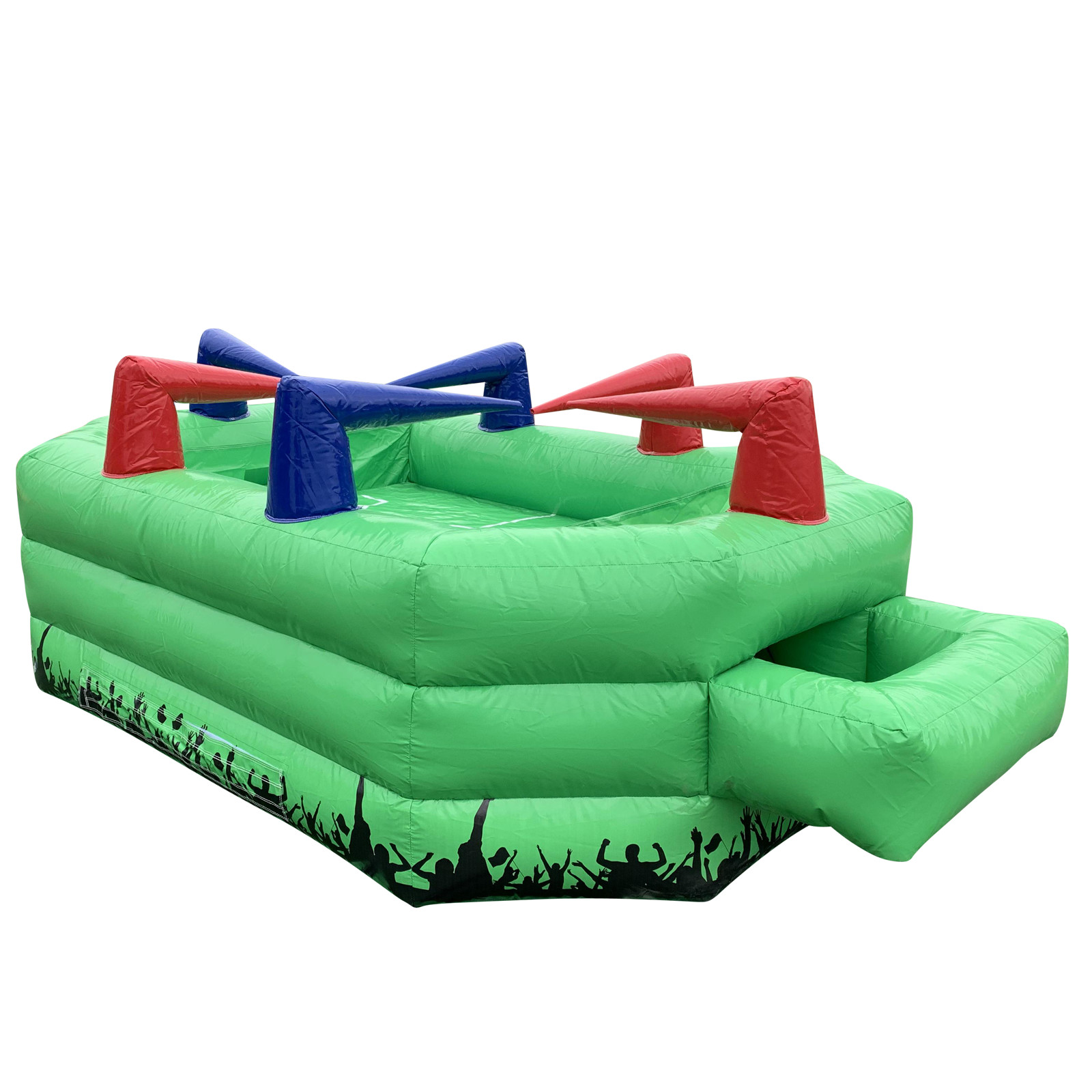 BBOL-171 - 10x5x4ft - Air football table (Mainly green with art ...