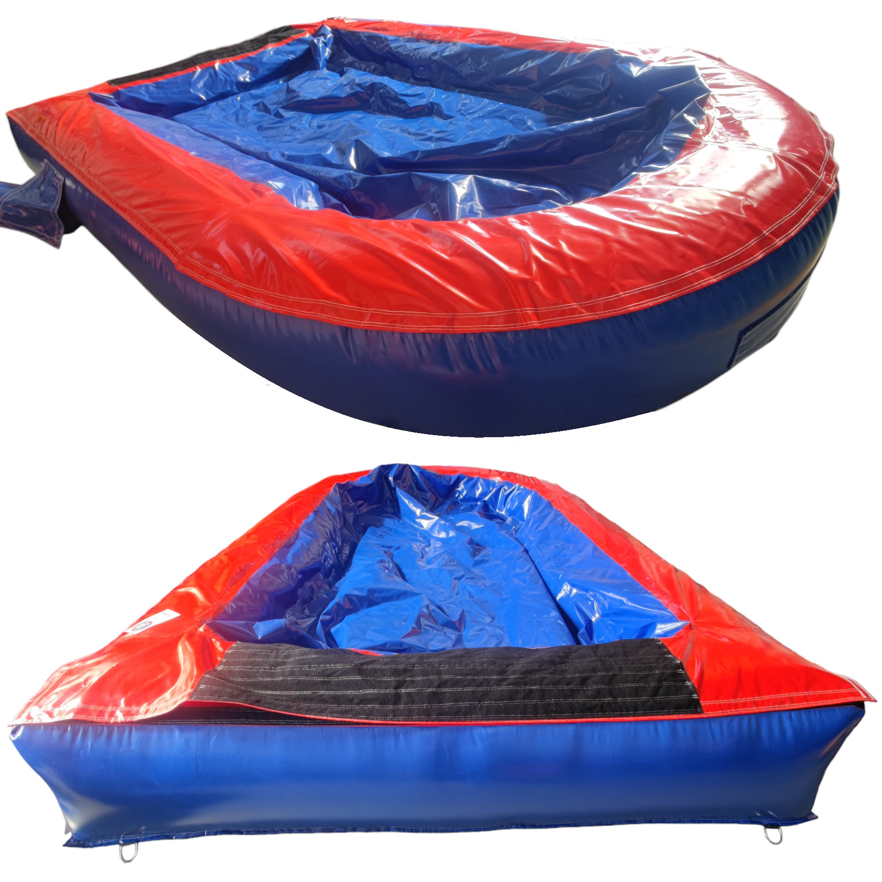 BBOL-239V2 - 10x12x1ft - Water Slide splash pool (Red & Blue) - FITS ON ...