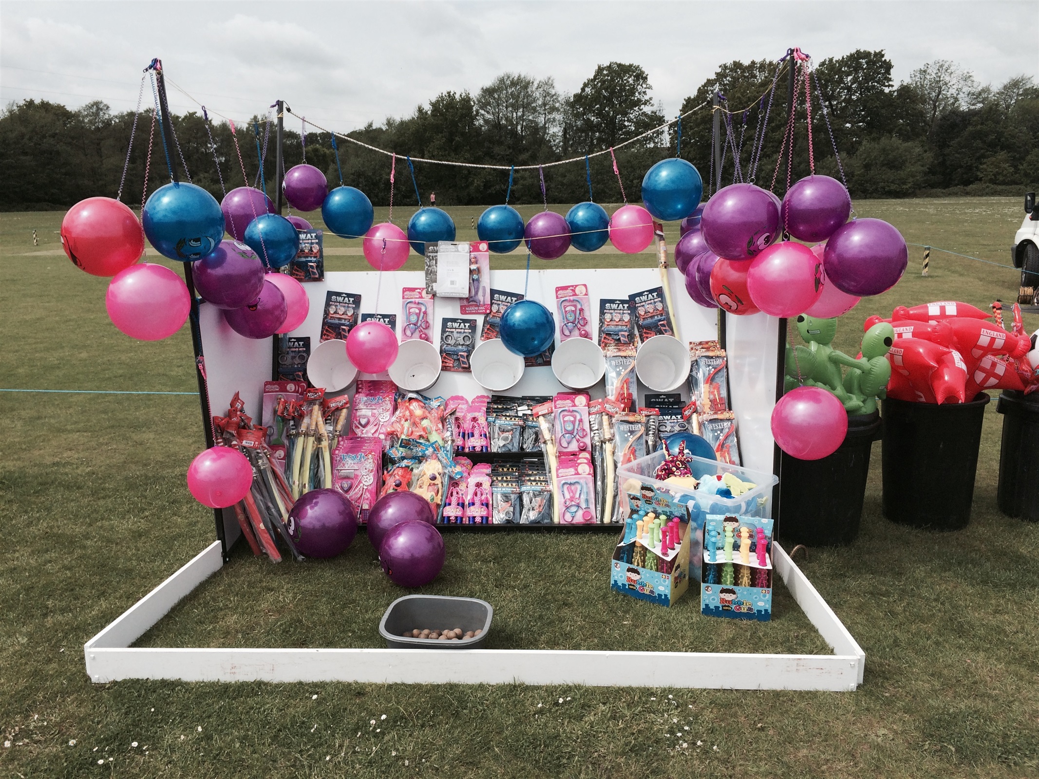 Ball In Bucket Stall - Bouncy Castle Hire, Fairground Attractions and ...